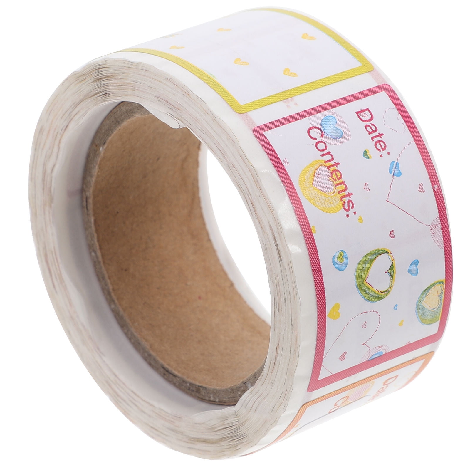 Hemoton 1 Roll Food Date Labels Sticker Containers Labels Freezer ...