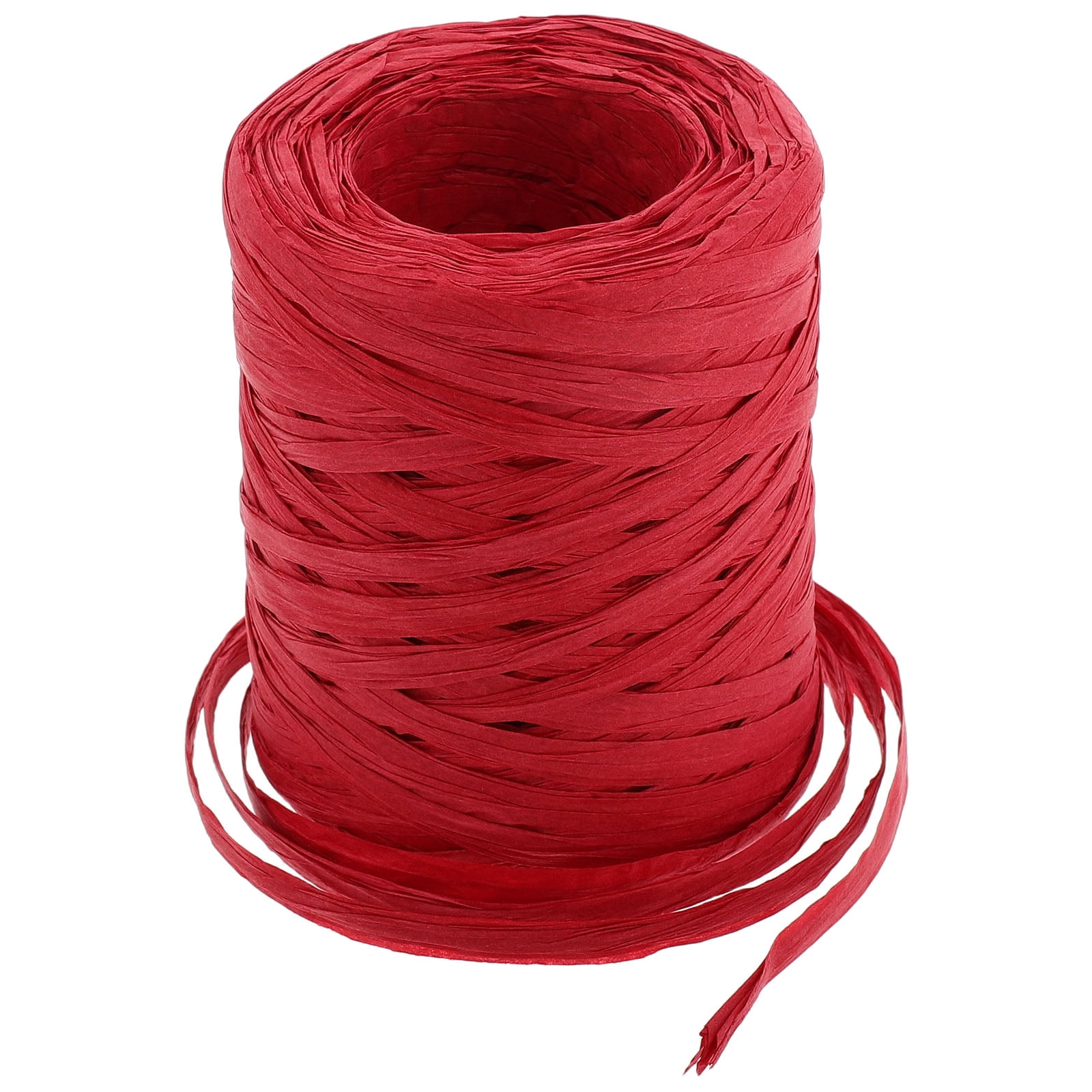 Hemoton 1 Roll Natural Raffia Paper Ribbon Raffia Twine Raffia Ribbon ...