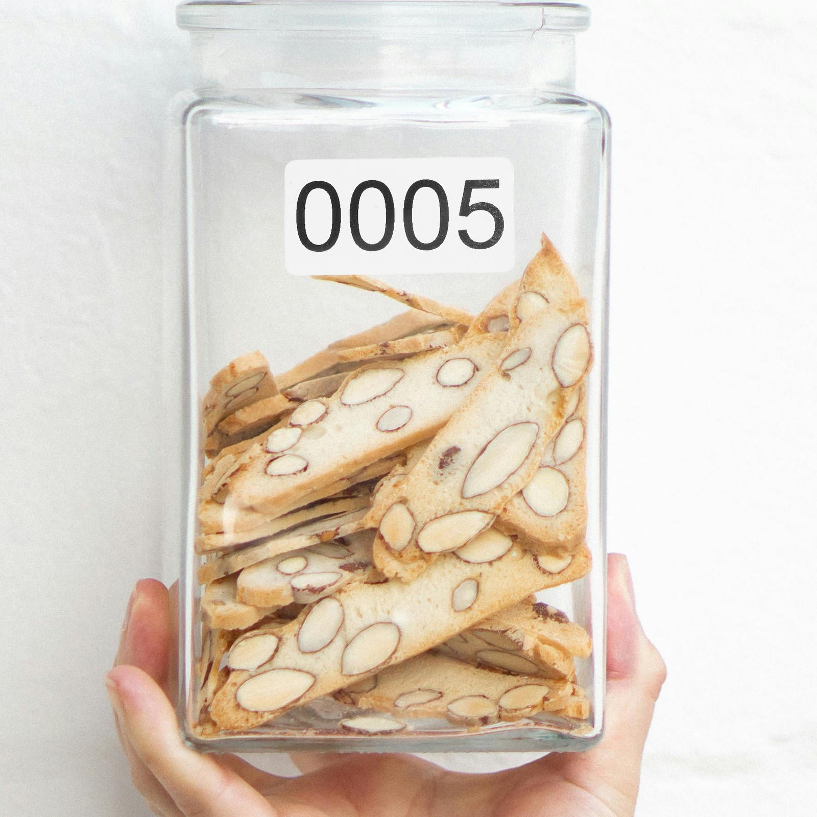 Hemoton 1 Roll Numbered Labels Self Adhesive Number Stickers ...