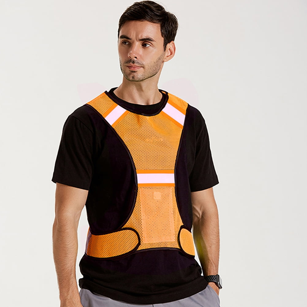 HEMOTON Orange Reflective Strip for Clothing High Visibility Polyester ...