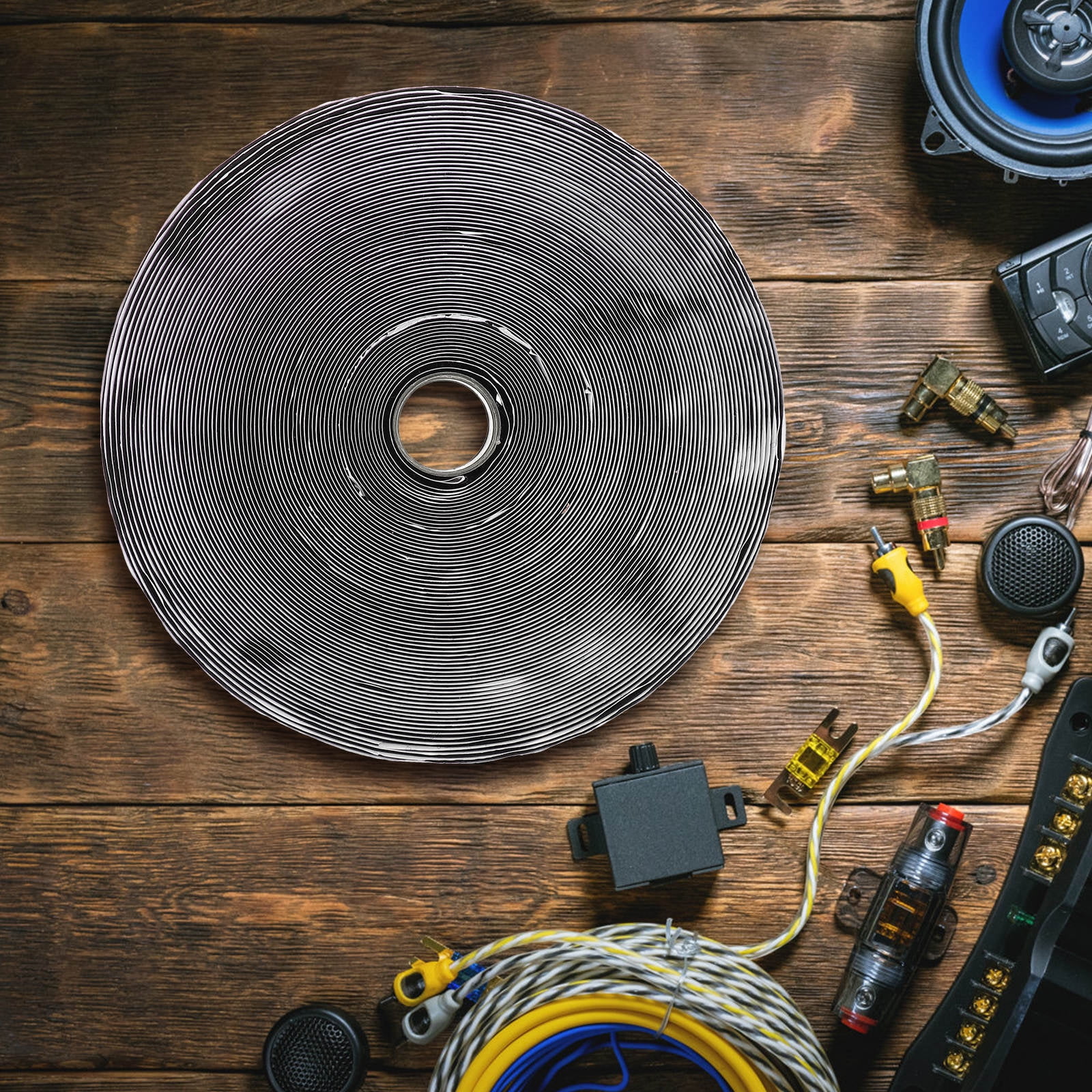 Hemoton 1 Roll Vehicle Loudspeaker Decal Double-Sided Adhesive Decal ...