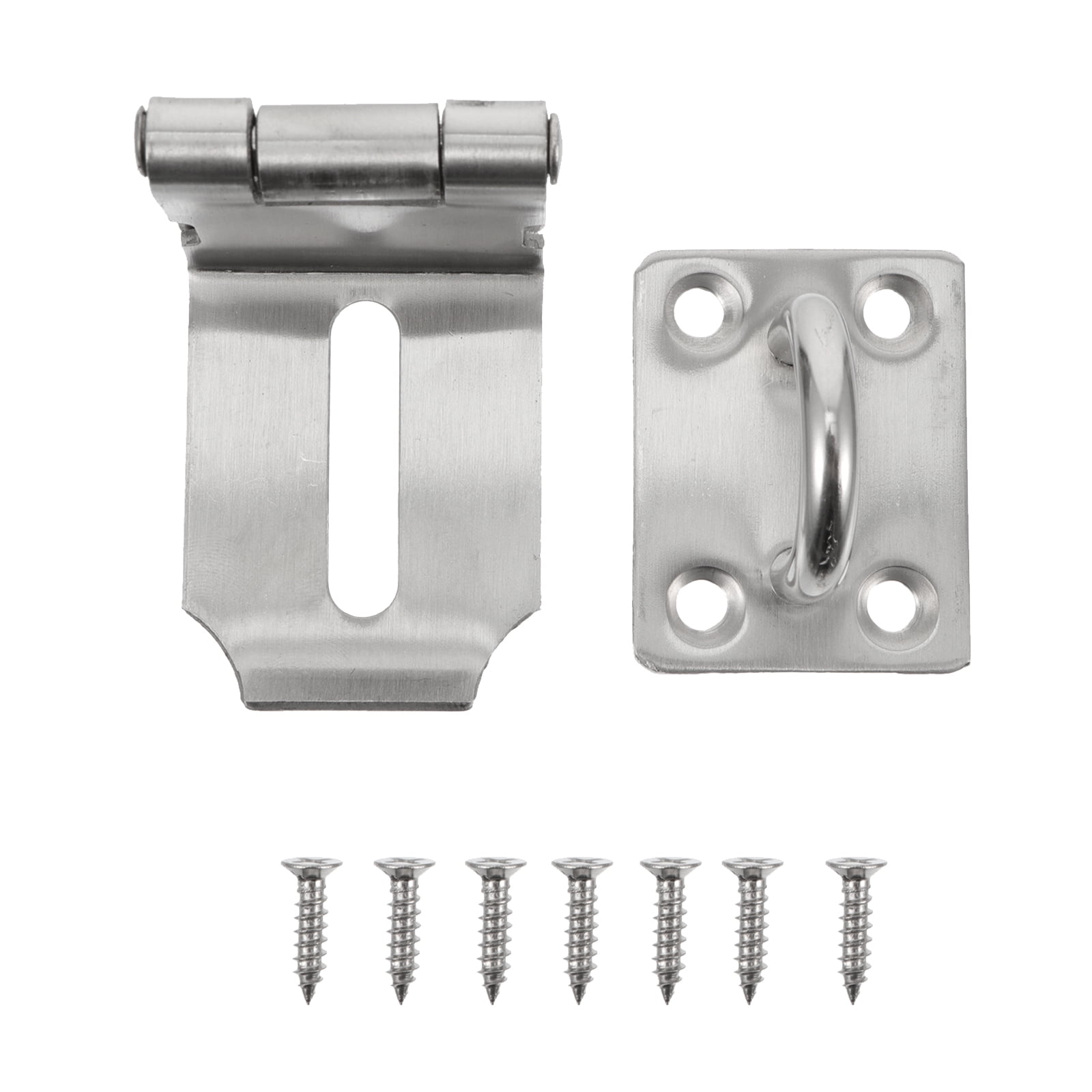Hemoton 1 Set 3 Inch 90 Degree Padlock Hasp Right Angle Door Clasp Hasp ...