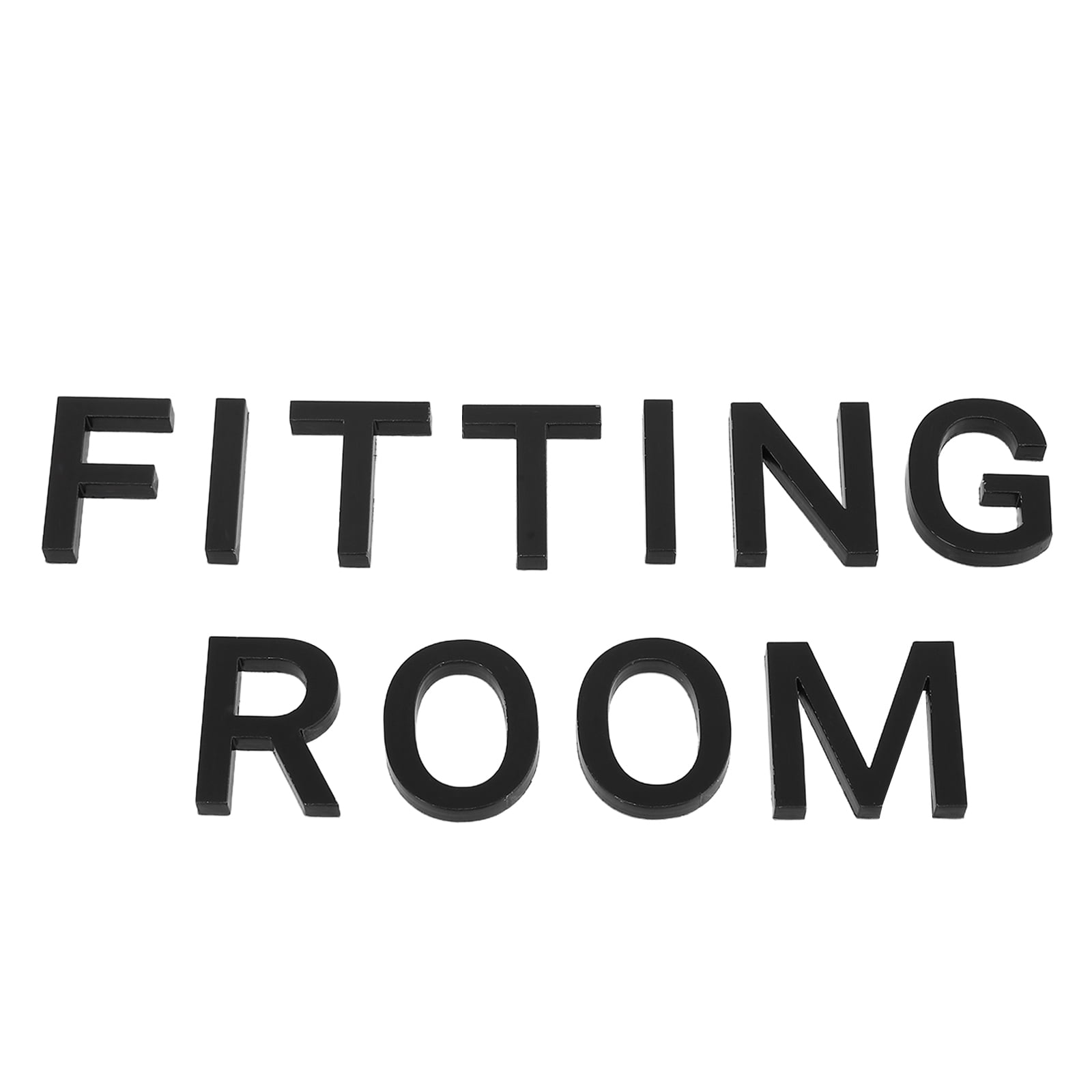 Hemoton 1 Set Acrylic Fitting Room Sign For Clothing Stores Self ...