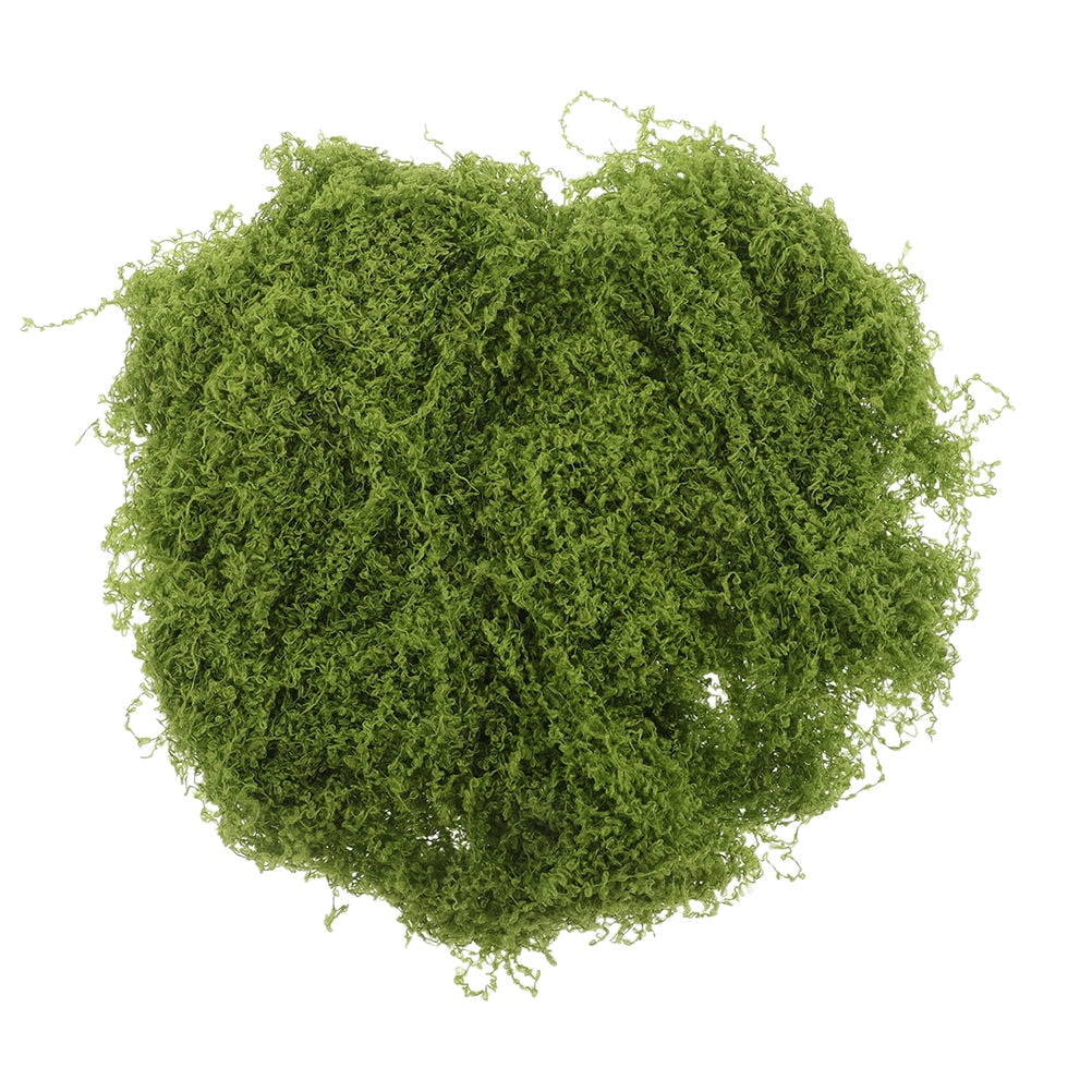 Hemoton 1 Set Imitation Moss For Crafts Decorative Fake Green Moss For ...