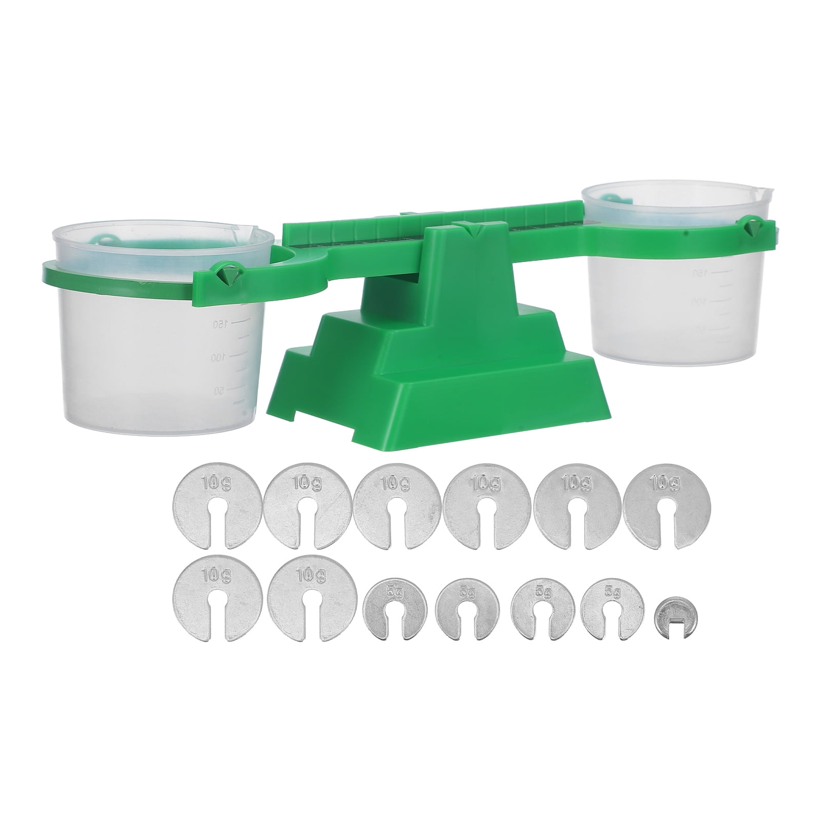 Hemoton 1 Set Balance Scale Experiment Weighing Scale Simple Plastic ...