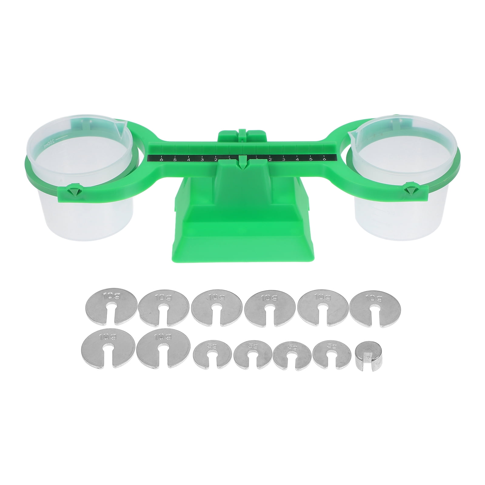 Hemoton 1 Set Balance Scale Experiment Weighing Scale Simple Plastic ...