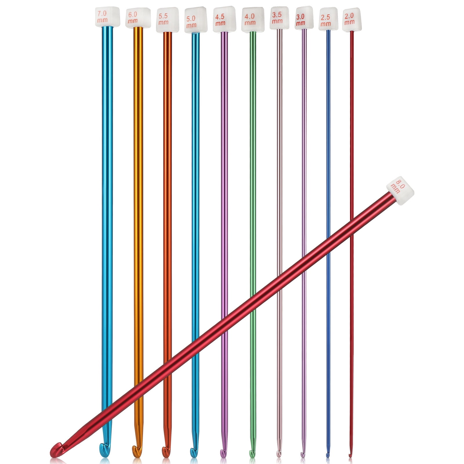 Hemoton 1 Set Beginner Knitting Needles Ergonomic Crochet Hook For ...