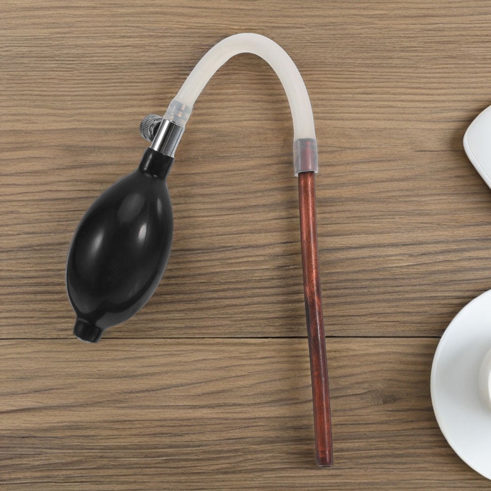 Hemoton 1 Set Blown Sugar Art Tools Long Copper Tube Air Blower For ...