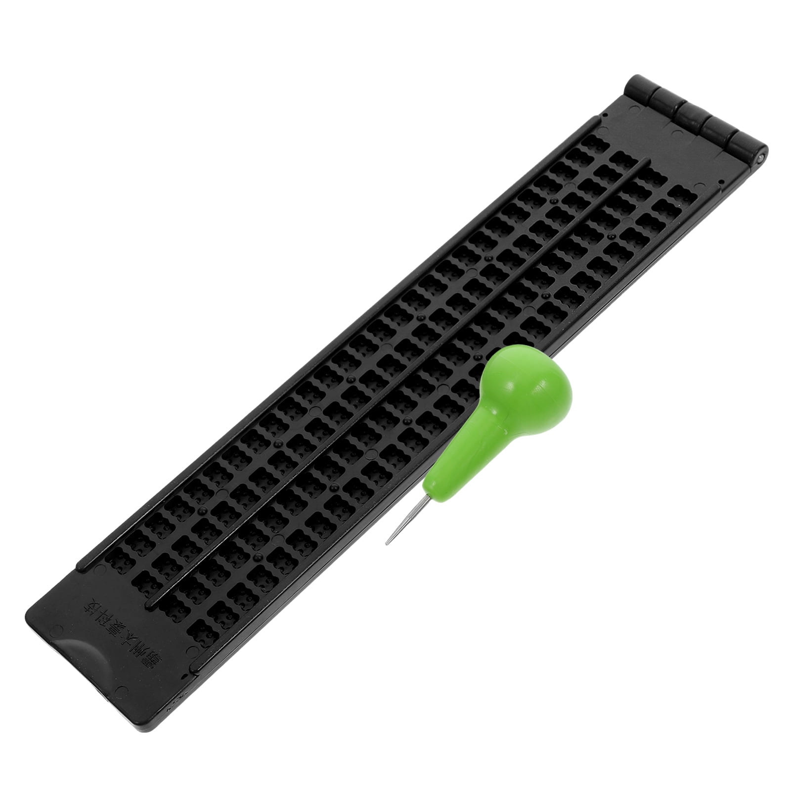 Hemoton 1 Set Braille Learning Kits 4 Line 28 Cell Braille Slates ...