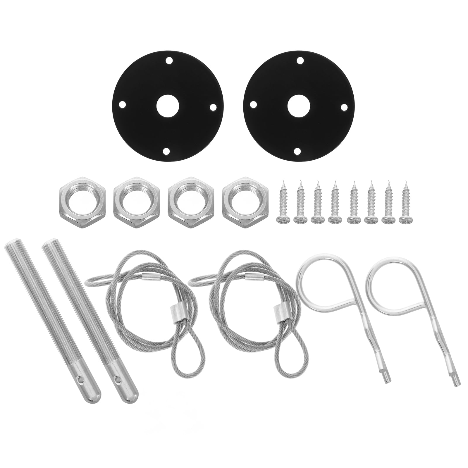 Hemoton 1 Set CNC Hood Pin Kit Universal Hood Latches for Cars Hood ...