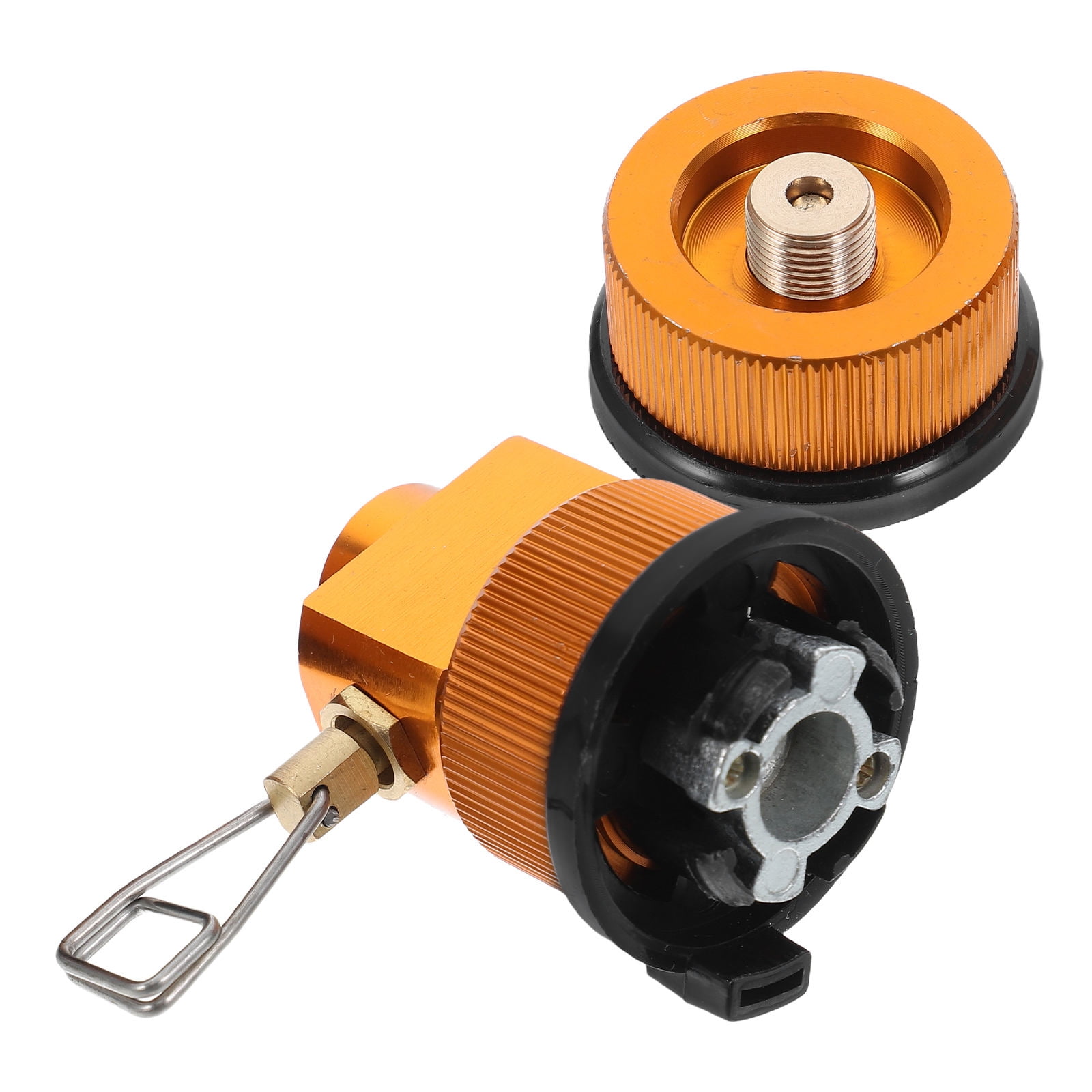 Hemoton 1 Set Camping Stove Adapter Gas Converter Propane Tank Adapter ...