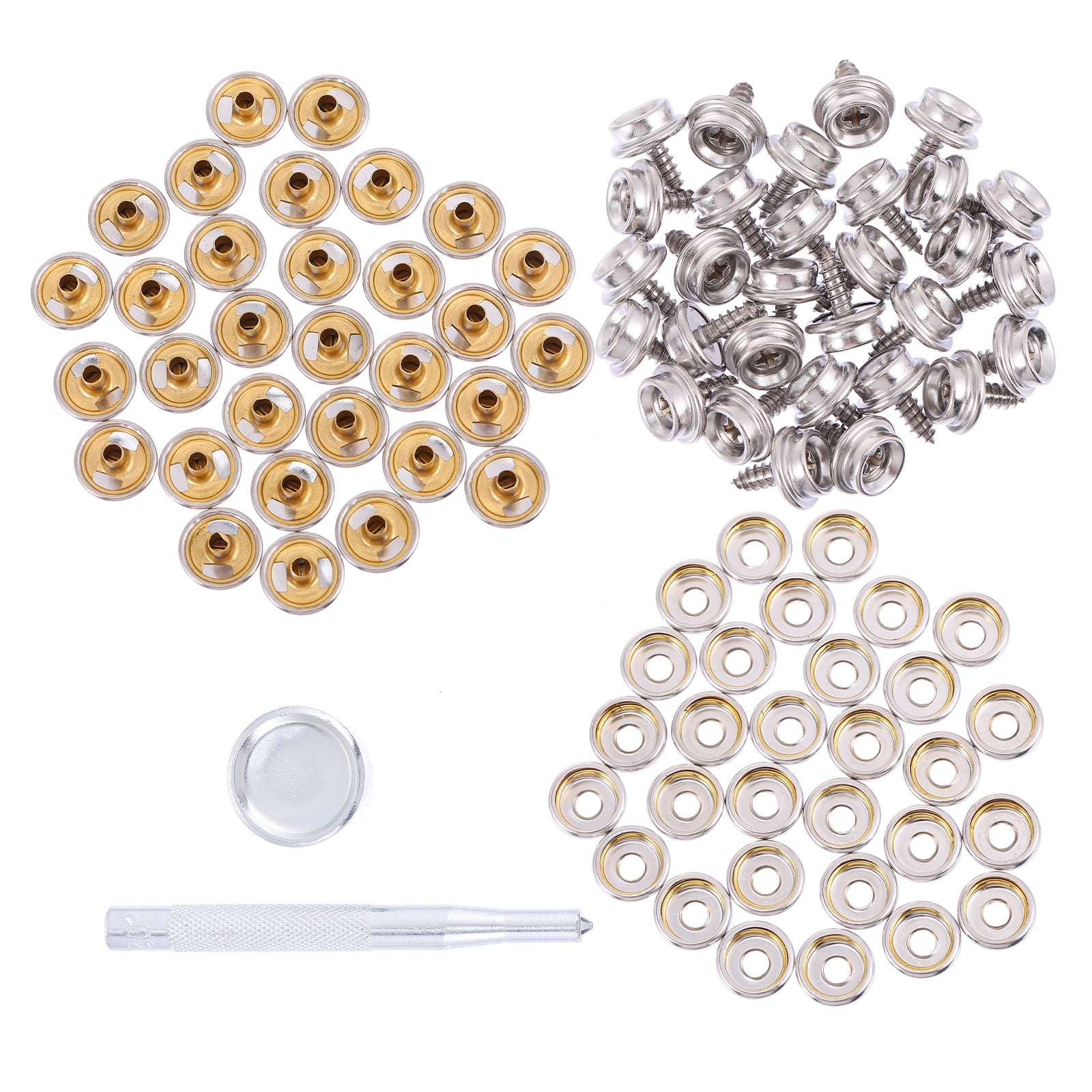 Hemoton 1 Set Canvas Tarp Snaps Button Professional Fixing Buckle and ...