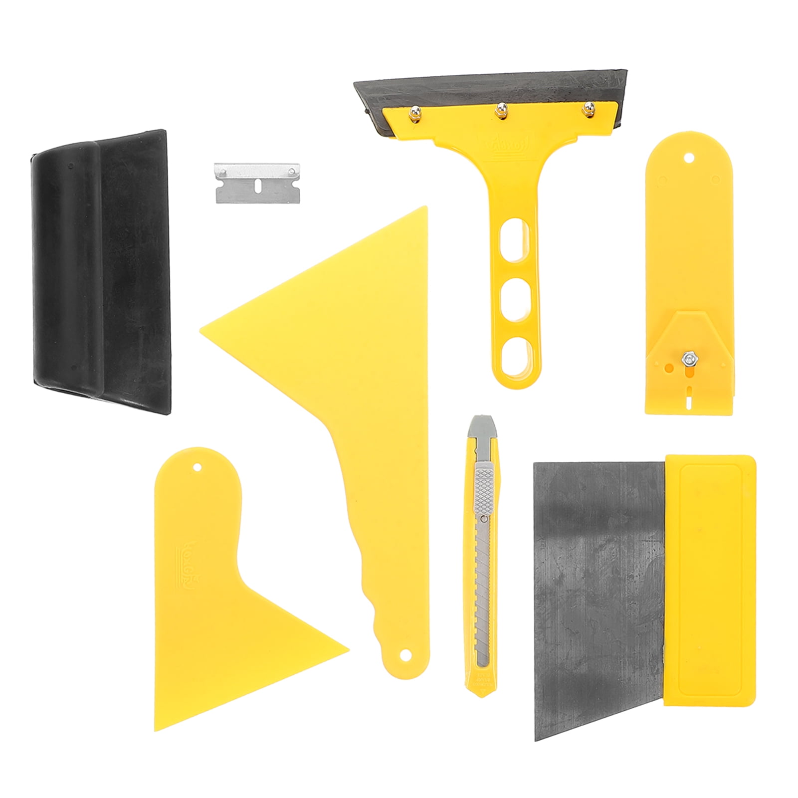 Hemoton 1 Set Car Film Application Tool Kit for Window Tinting and Film Wrapping Edge Scraper ...