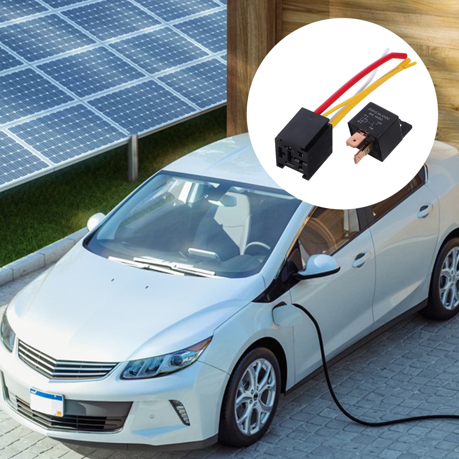 Hemoton 1 Set Car Relay with Harness Car Relay Sockets 4-Wire ...