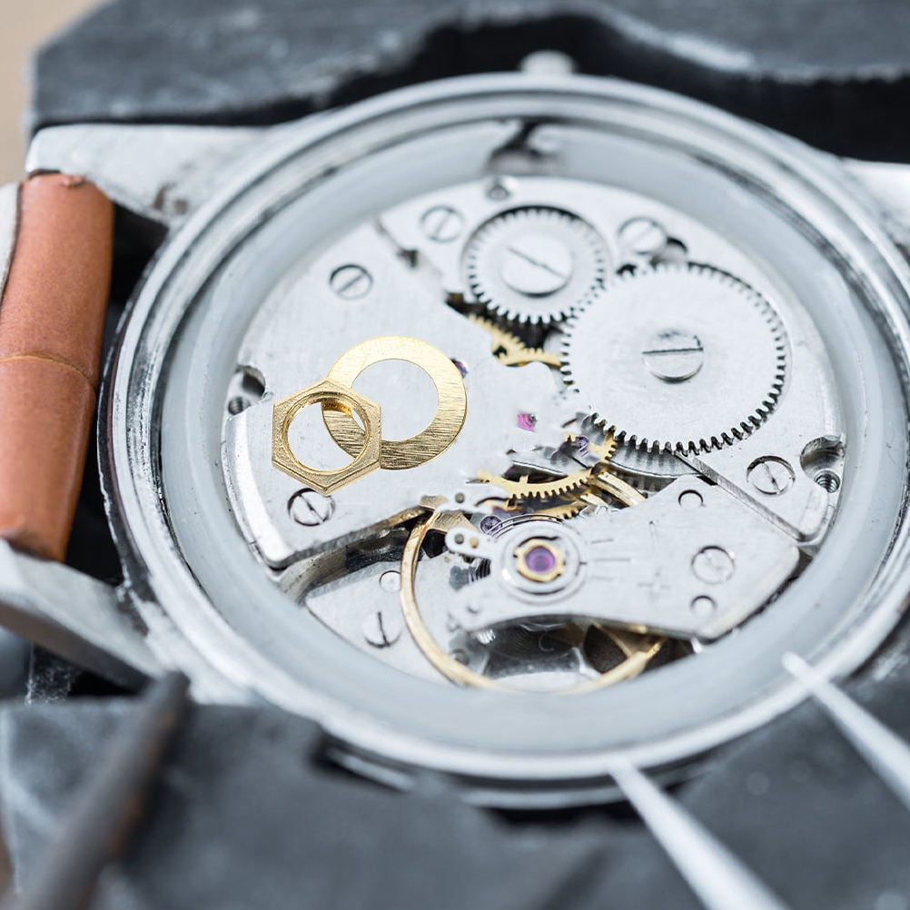 Hemoton 1 Set Clock Nut Gasket Clock Washers Clock Parts Repair Clock ...