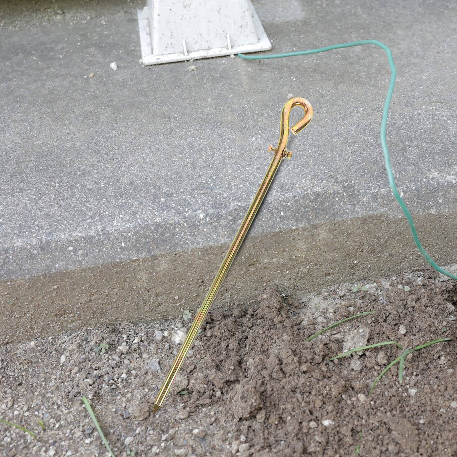 Hemoton 1 Set Of Convenient Grounding Rod Grounding Spike Ground Pin ...