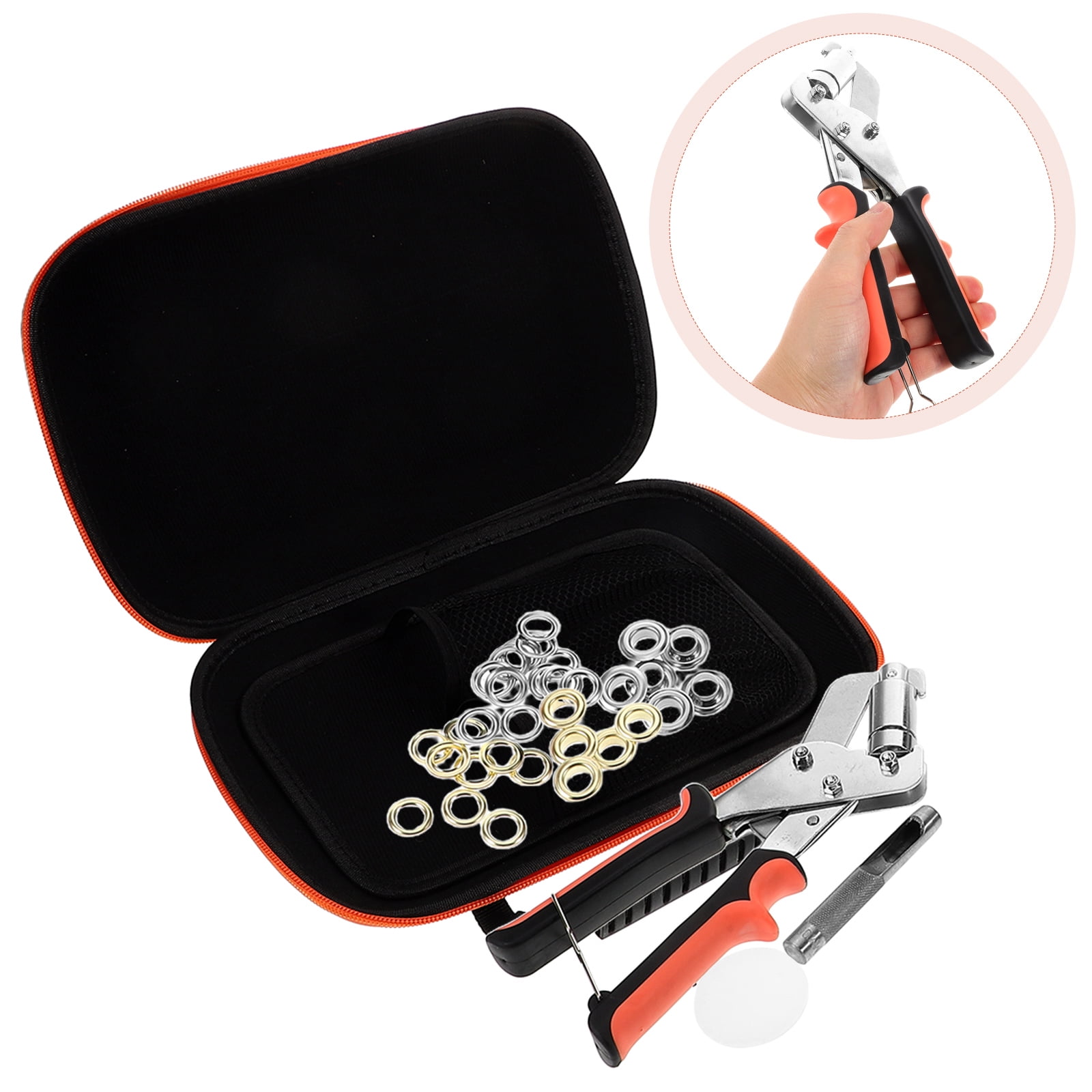 Hemoton 1 Set Craft Tools Fabric Hole Puncher Metal Eyelets Fabric ...