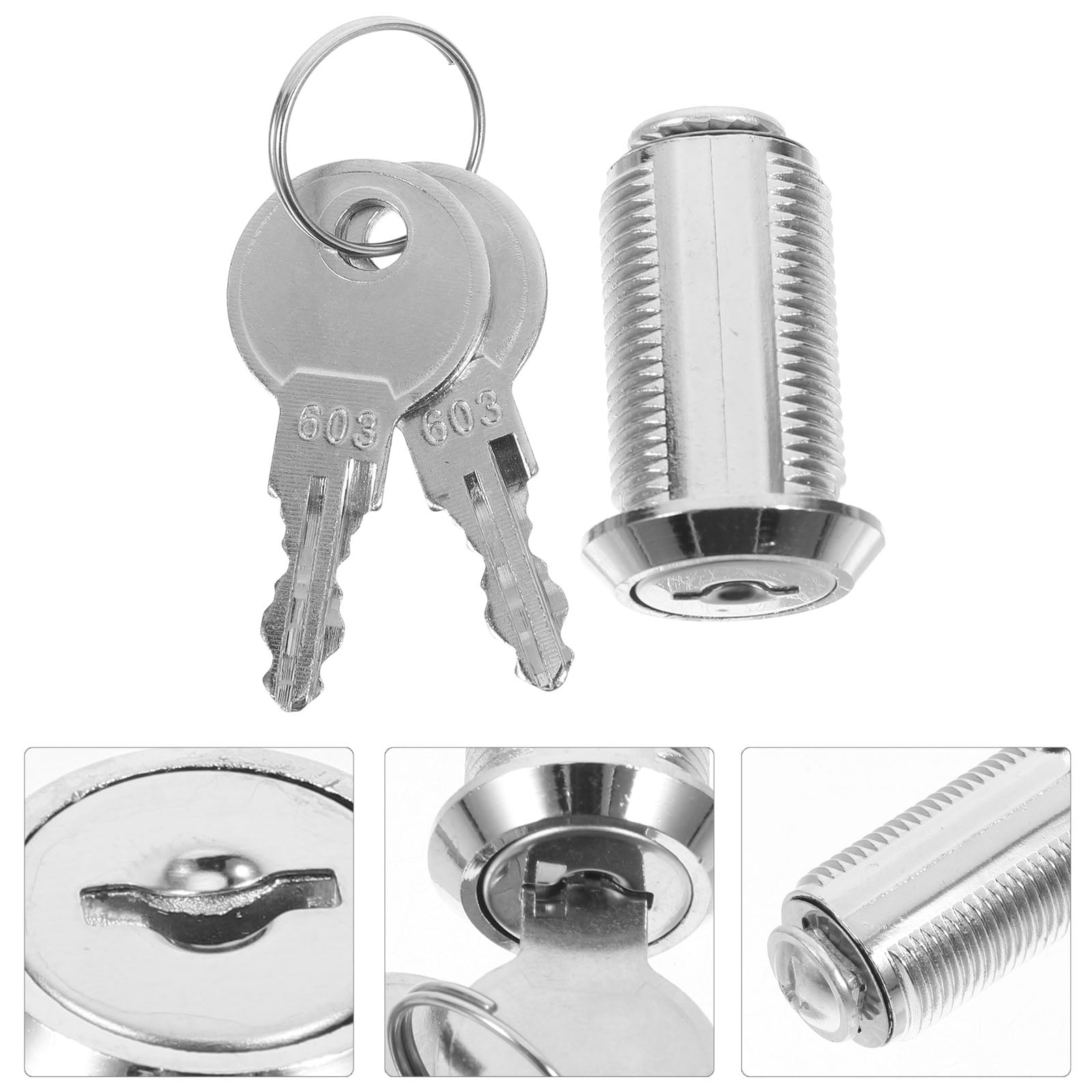 Hemoton 1 Set Craftsman Tool Box Lock Replacement Pantry Door Lock Lock ...