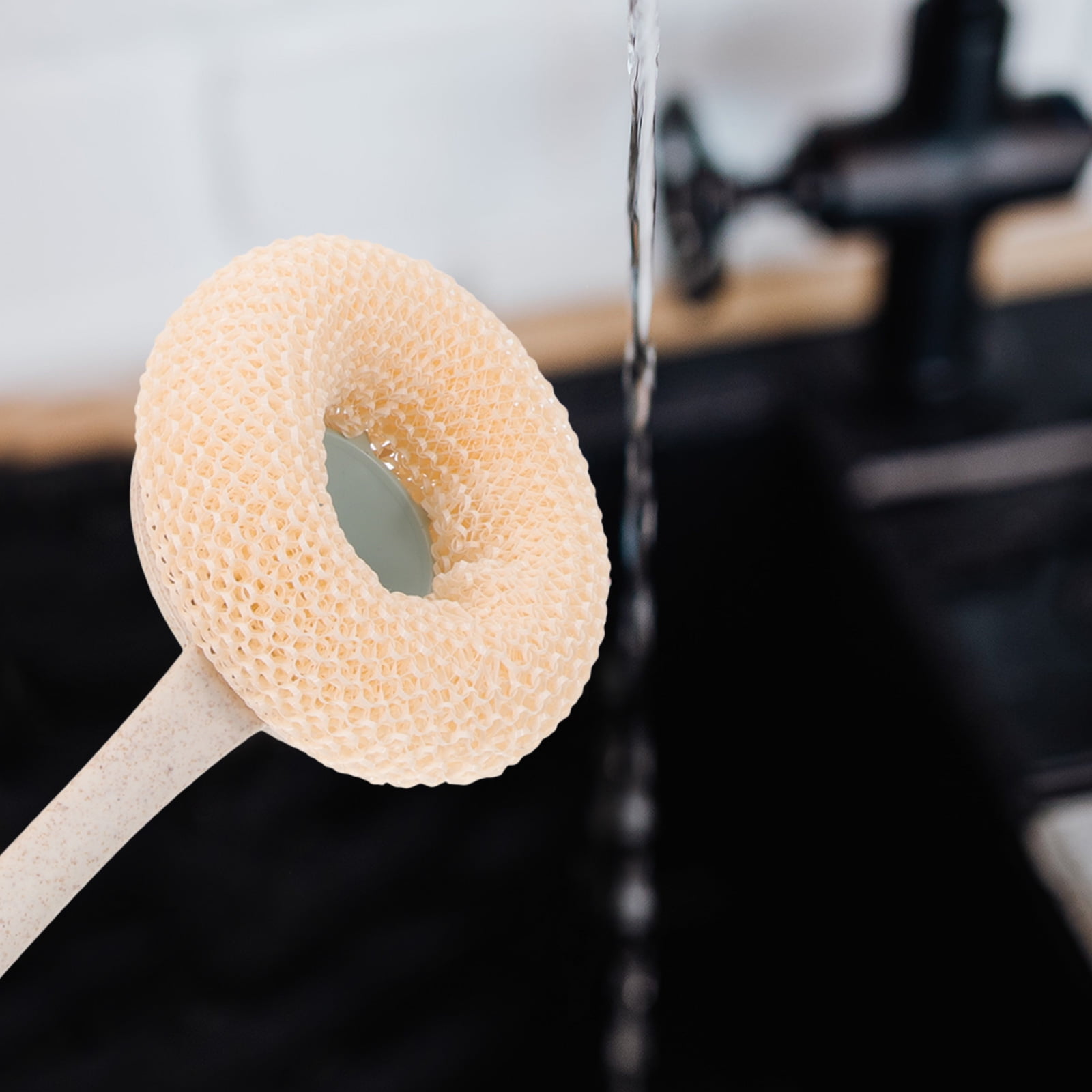 Hemoton 1 Set Dish Scrubbers With Long Handle Detachable Easy Cleaning ...