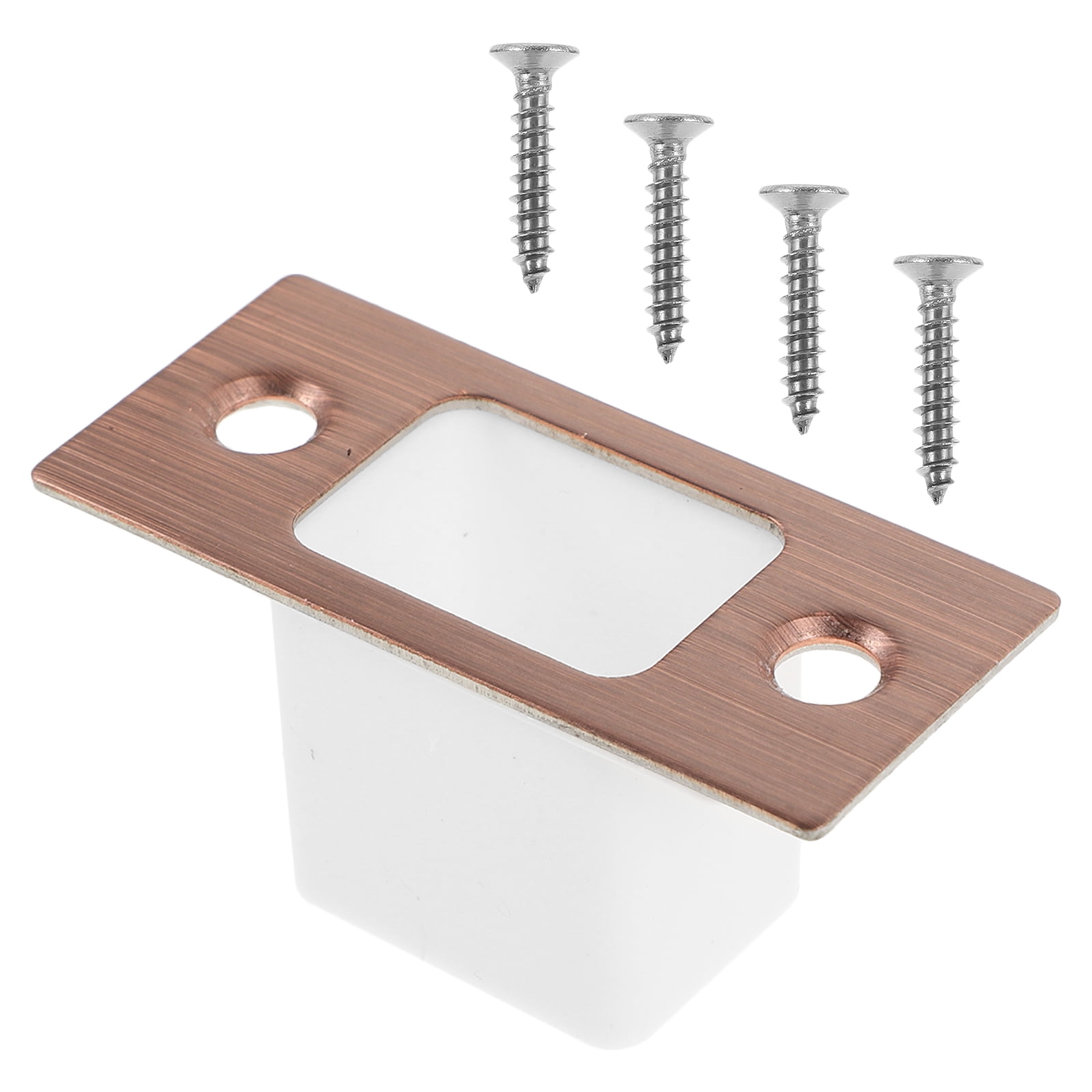 Hemoton 1 Set Door Strike Plate Strike Plate Door Latch Plate Door ...