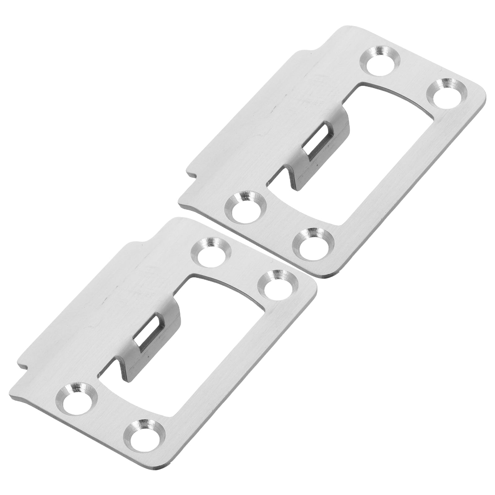 Hemoton 1 Set Door Striker Plate Cover Door Lock Cover Plates Striker ...