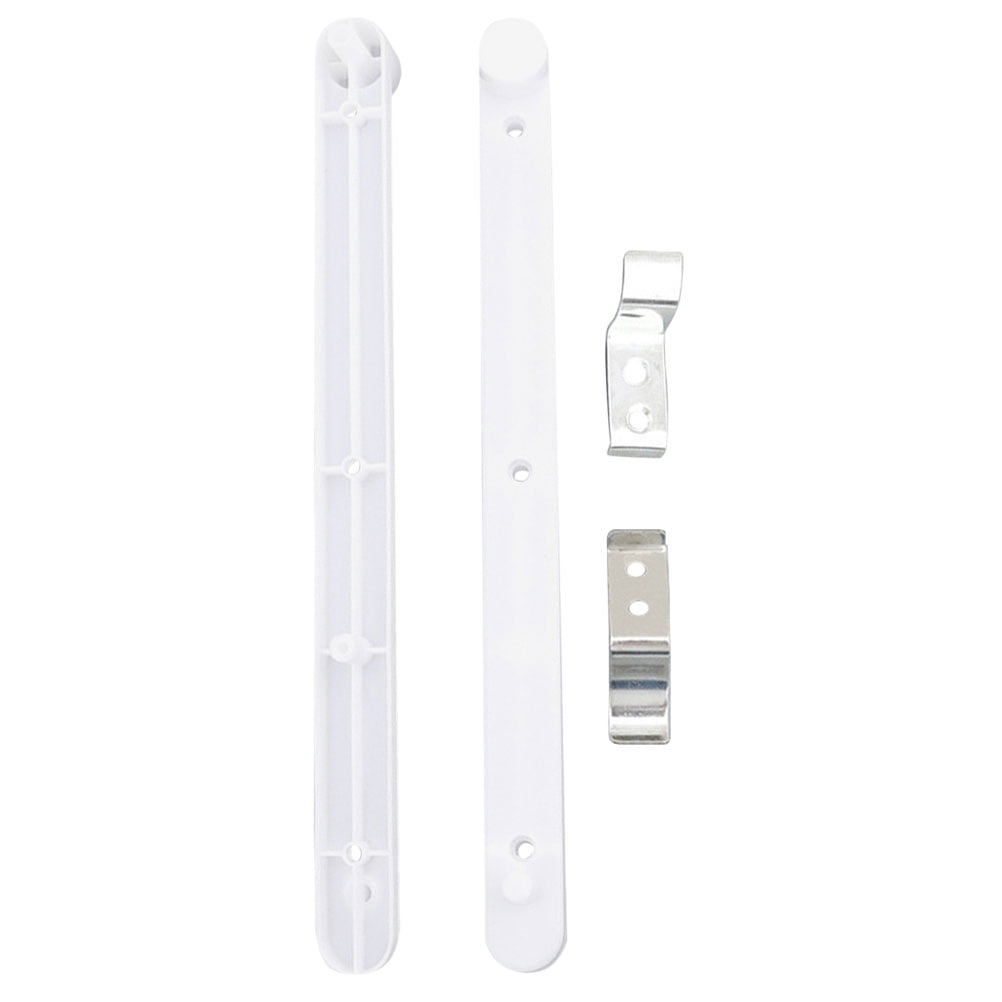 Hemoton 1 Set Drawer Slides Plastic Drawer Rails Side Mounted Guide ...