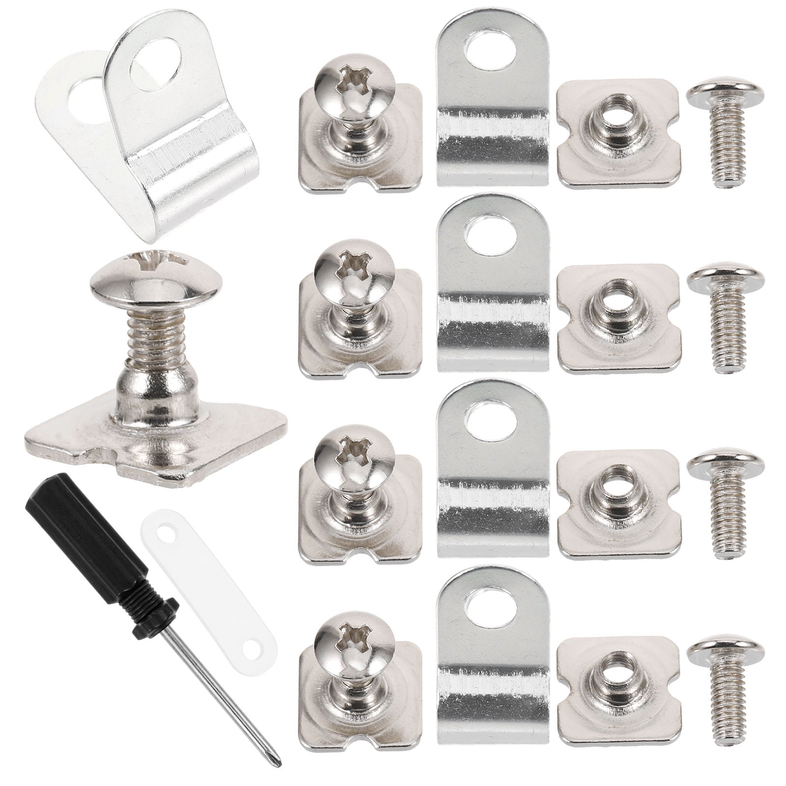 Hemoton 1 Set Football Helmet Repair Kit R-clamp Screw Nuts Rubber ...