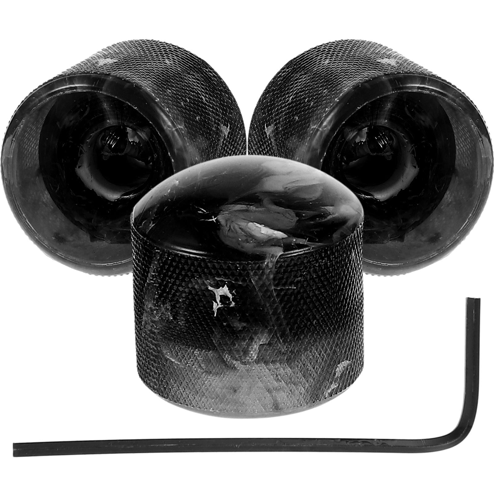 Hemoton 1 Set Guitar Rotary Knobs Plastic Electronic Control ...