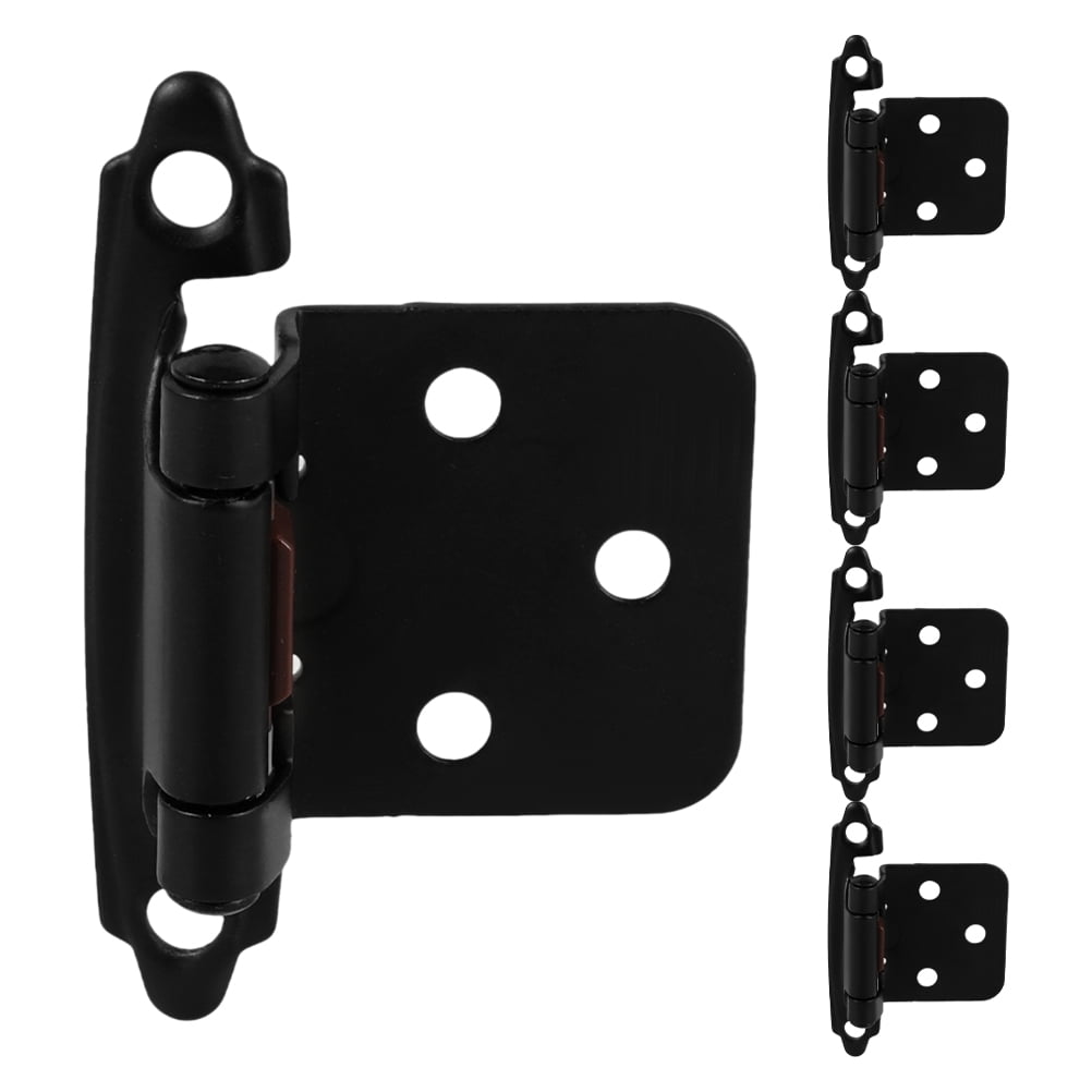 Hemoton 1 Set Heavy Duty Self-Closing Spring Door Hinges Semi-Concealed ...