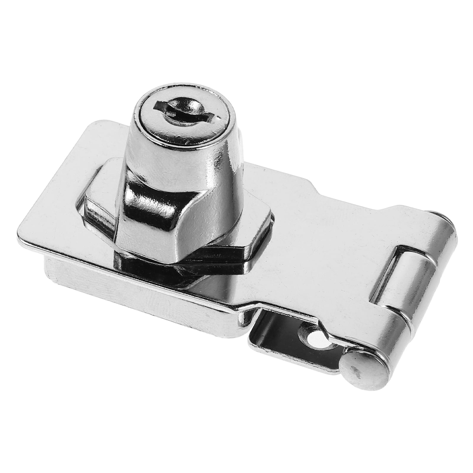 HEMOTON 1 Set Keyed Hasp Lock for Cabinets Closets Household Security ...