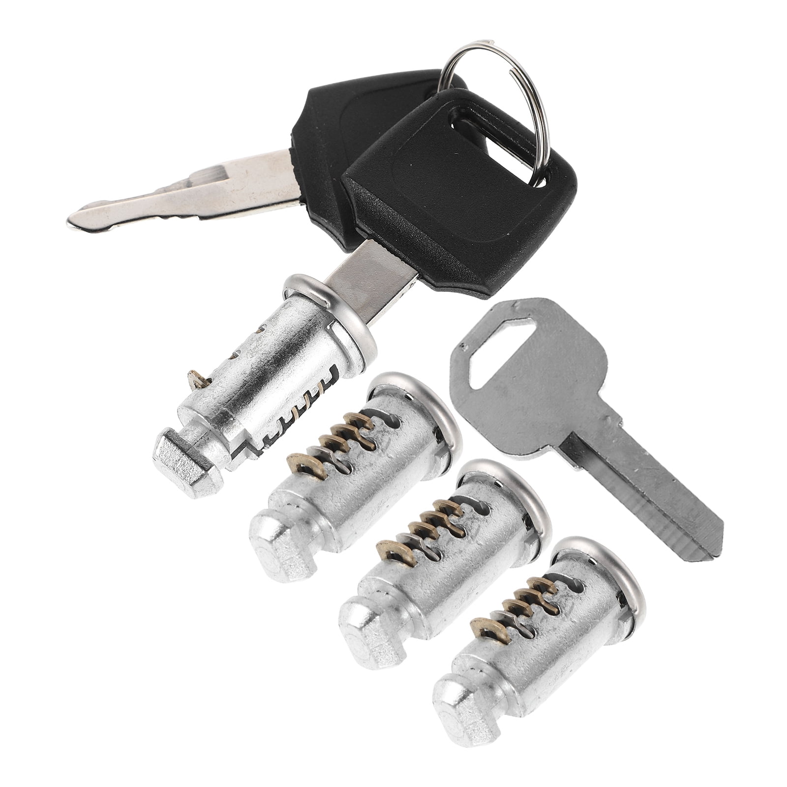 Hemoton 1 Set Metal Lock With Zinc Alloy Core For Commercial Door Lock ...