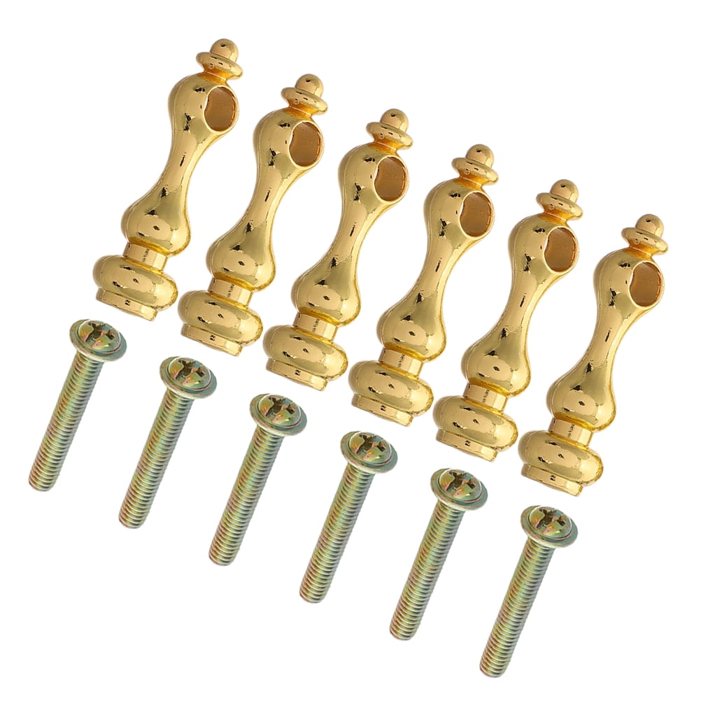 Hemoton 1 Set Metal Spindles Furniture Connectors Post Caps Glass ...