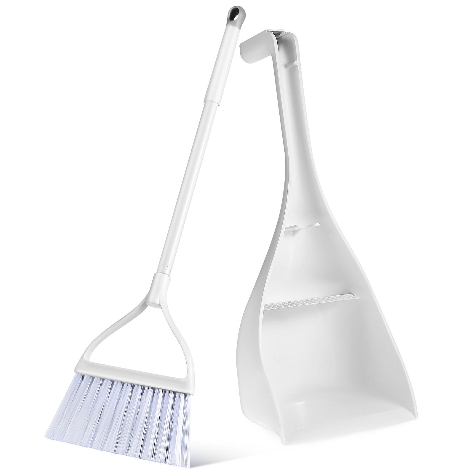 HEMOTON 1 Set Mini Broom Dustpan Hand Broom Small Dust Pan Compact ...