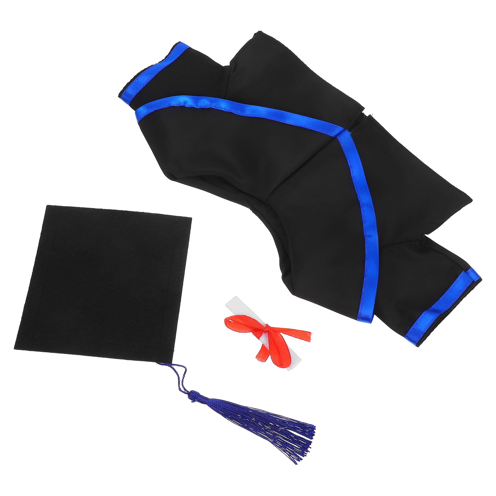 Hemoton 1 Set Miniature Graduation Gown Doll Graduation Caps Diploma ...