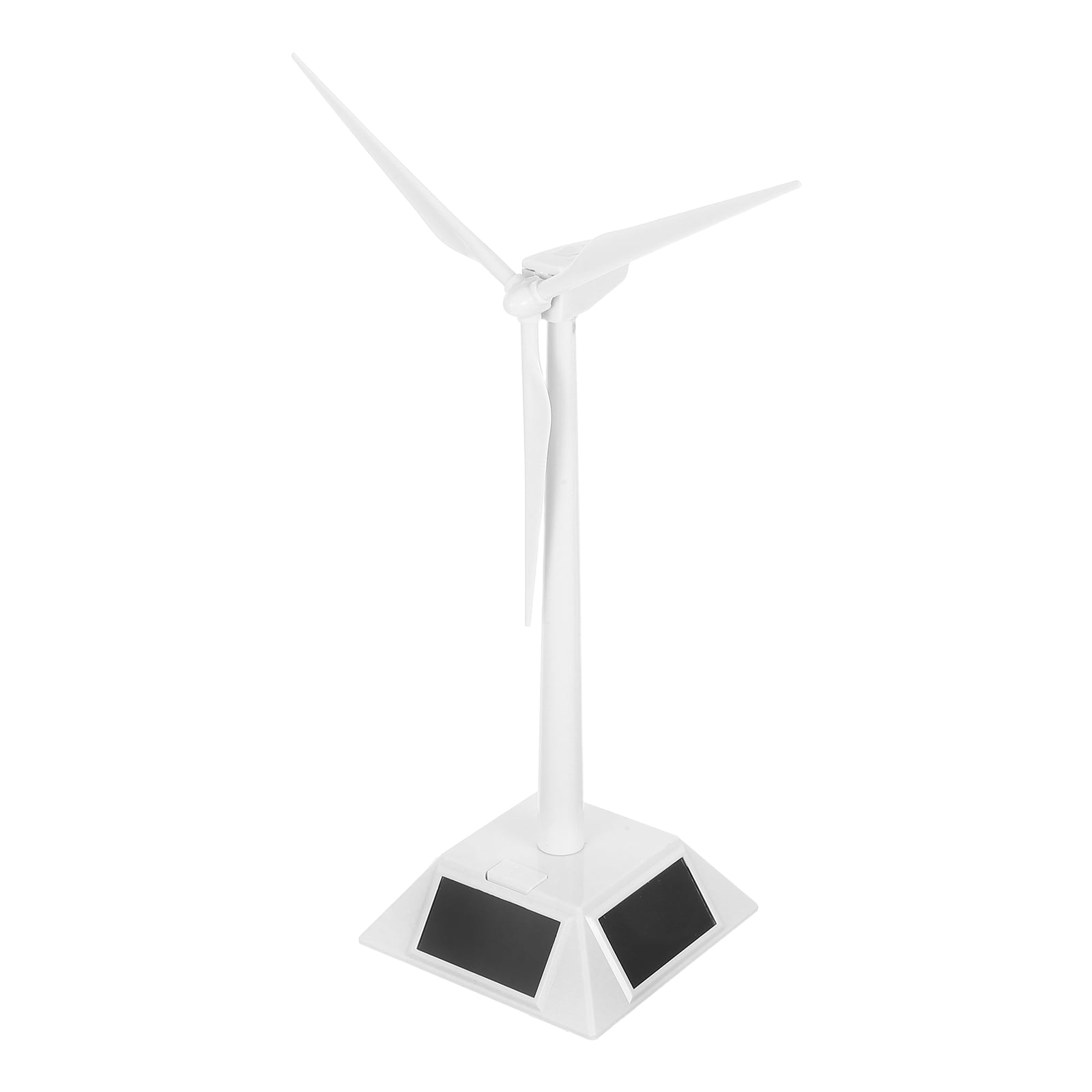 Hemoton 1 Set Of Miniature Plastic Windmill Model Solar Powered ...