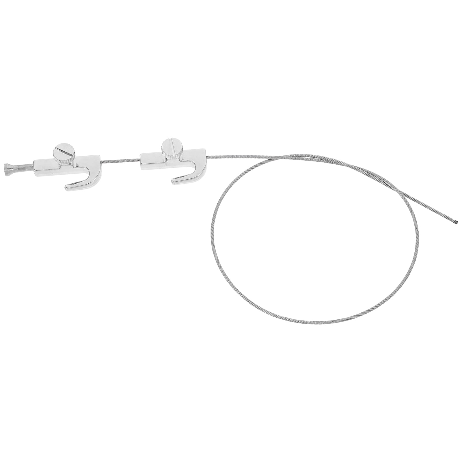 Hemoton 1 Set Of Mount Picture Hanging System Picture Rail Hooks ...