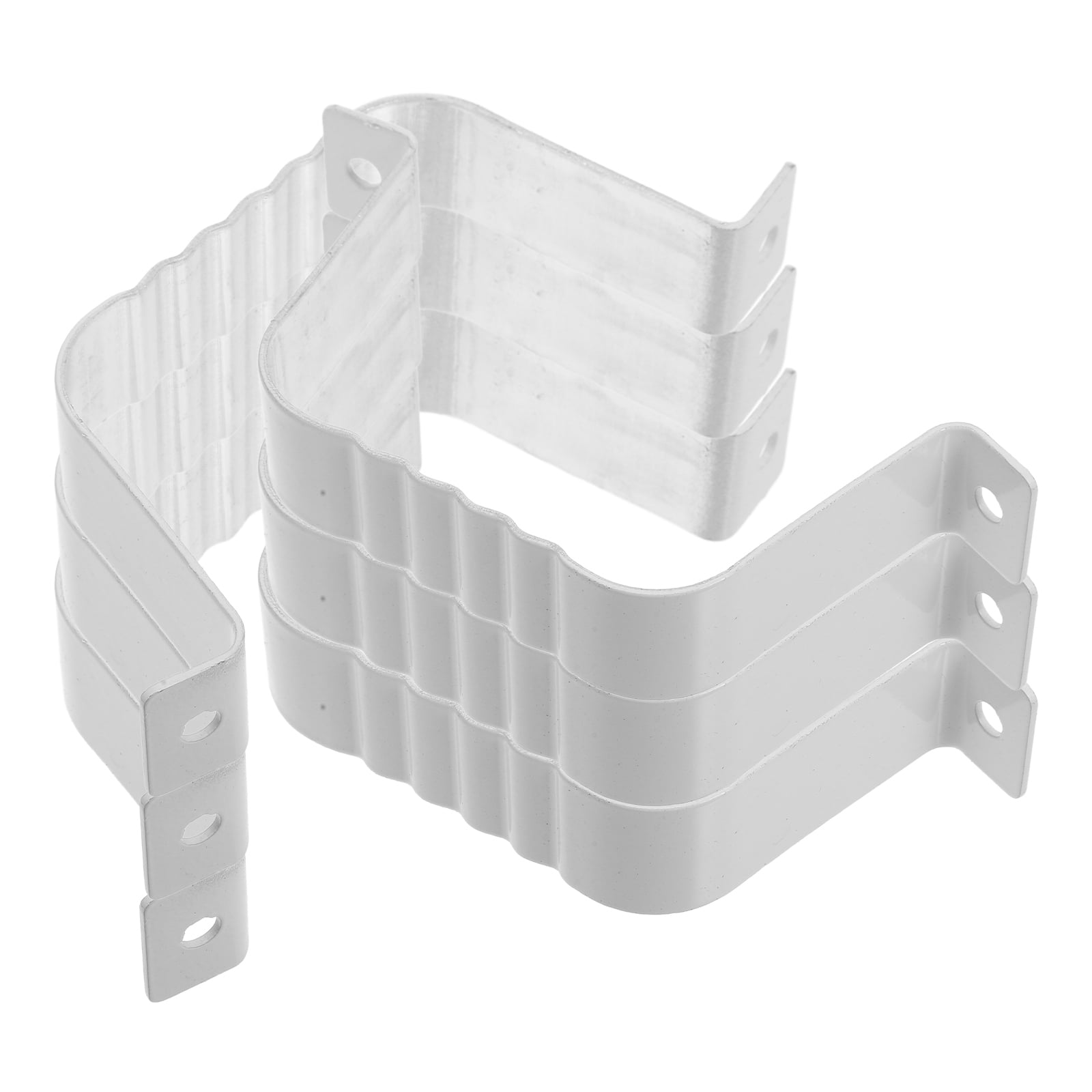Hemoton 1 Set Of Downspout Strap Aluminum Alloy Gutter Downspout ...