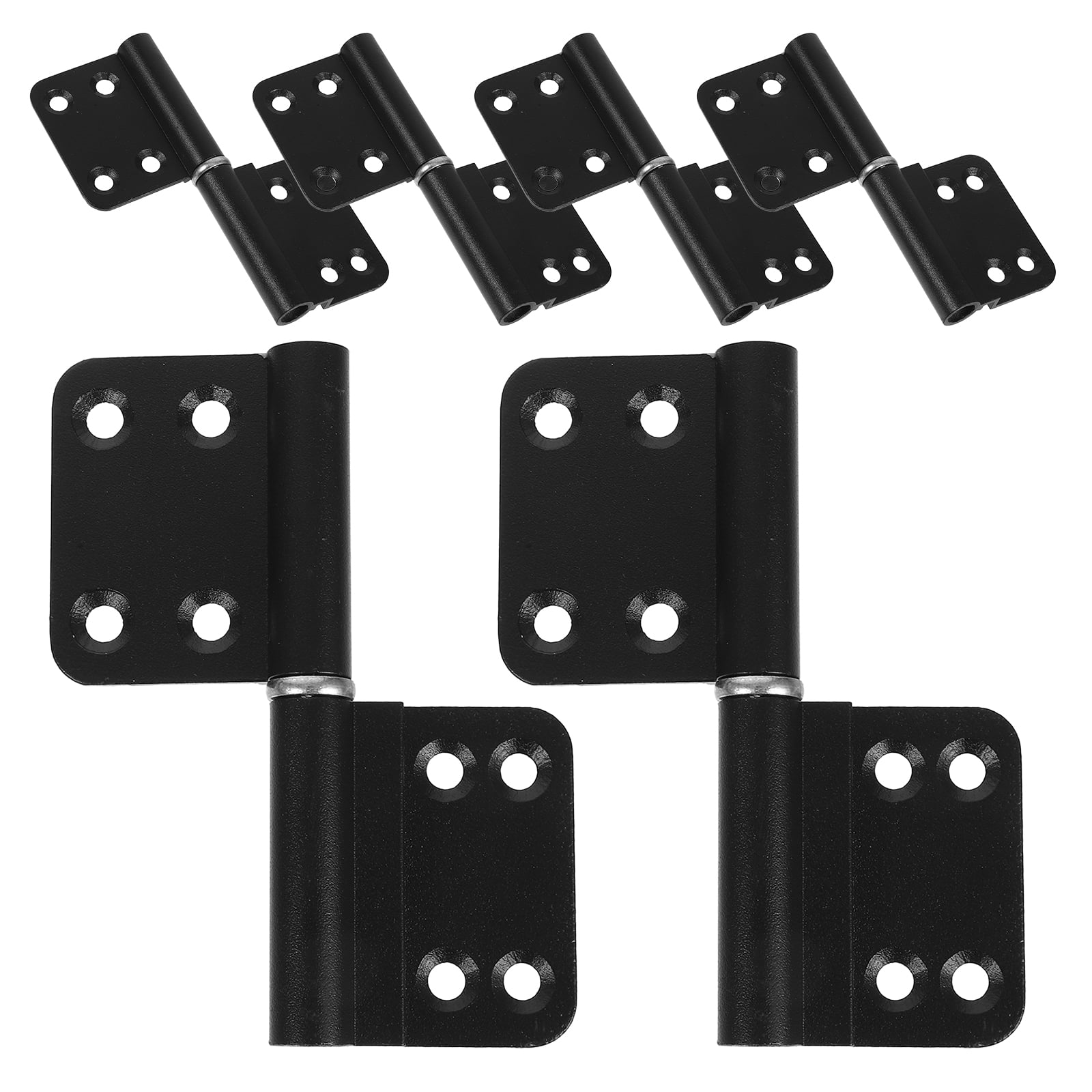 Hemoton 1 Set Of Screen Door Hinges Aluminum Alloy Hinge Heavy-Duty ...