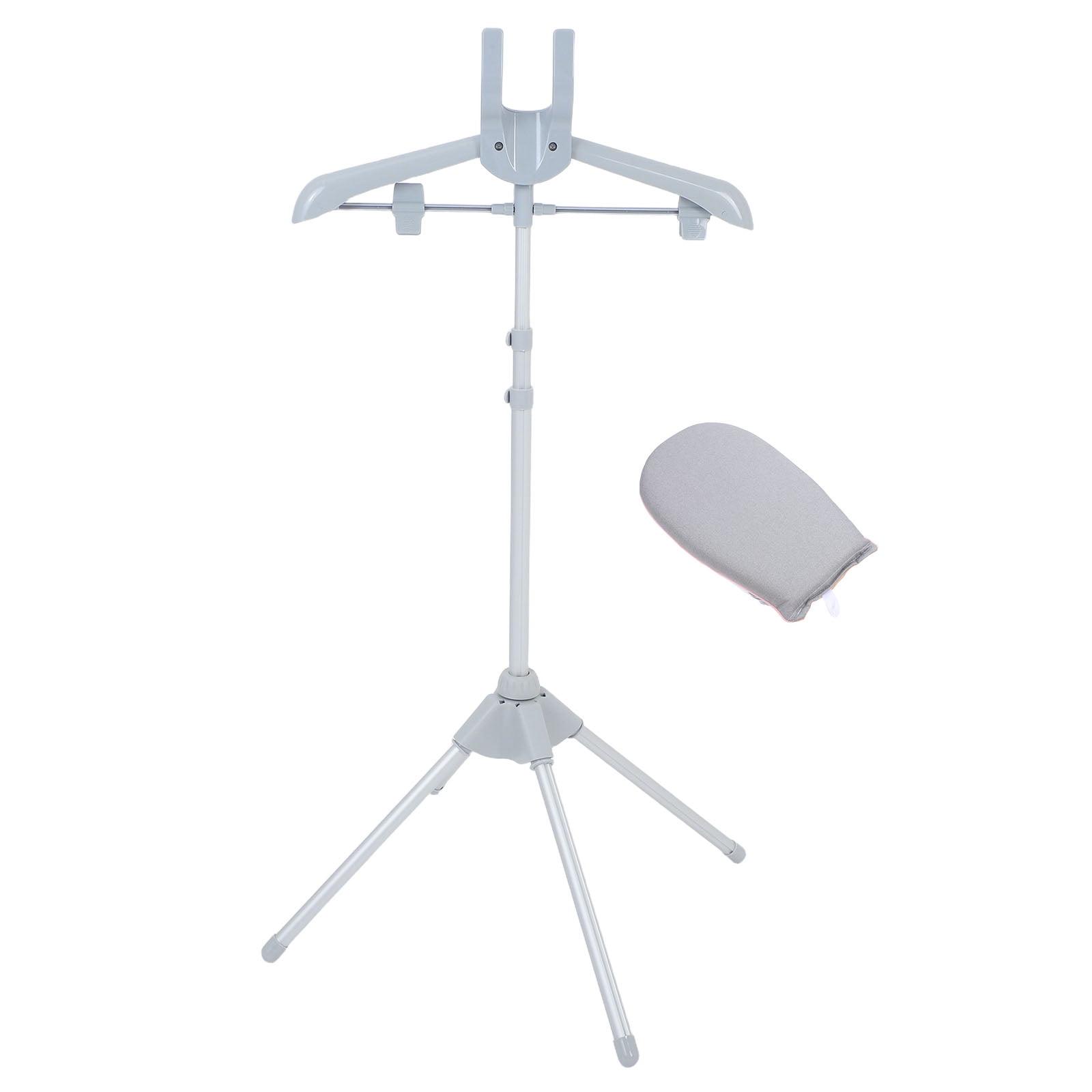 Hemoton 1 Set Of Telescopic Clothes Steamer Rack Foldable Space-Saving ...