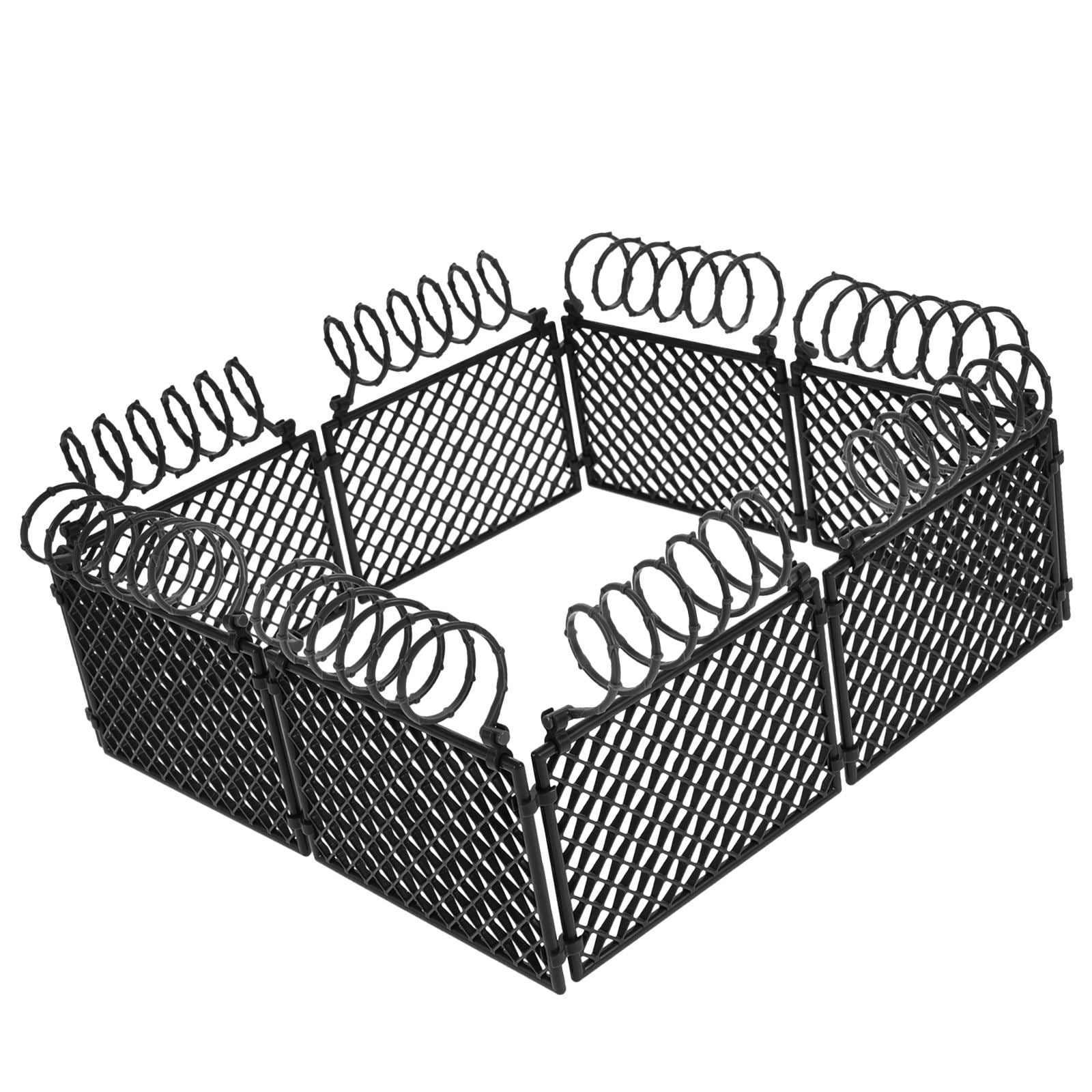 Hemoton 1 Set Of Versatile Diy Miniature Fence For Prison Scene ...