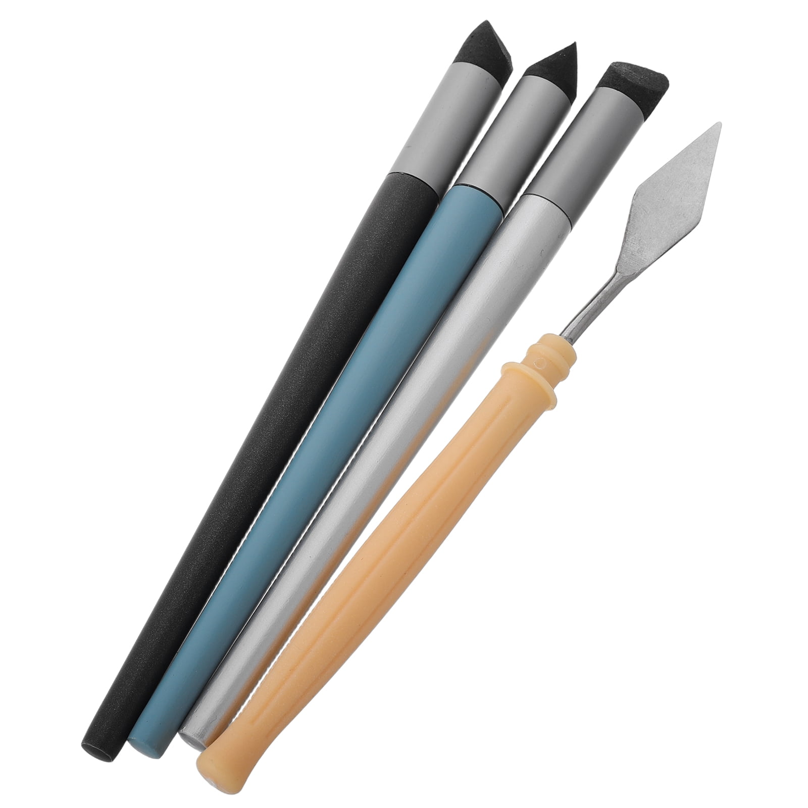 Hemoton 1 Set Oil Pastel Blending Sponge Pen Scraper with Rubbing ...