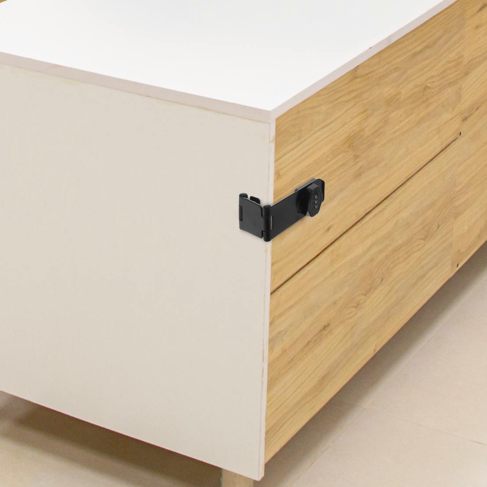 Hemoton 1 Set Of Password Package Lock Cabinet Lock Kitchen Cabinet ...