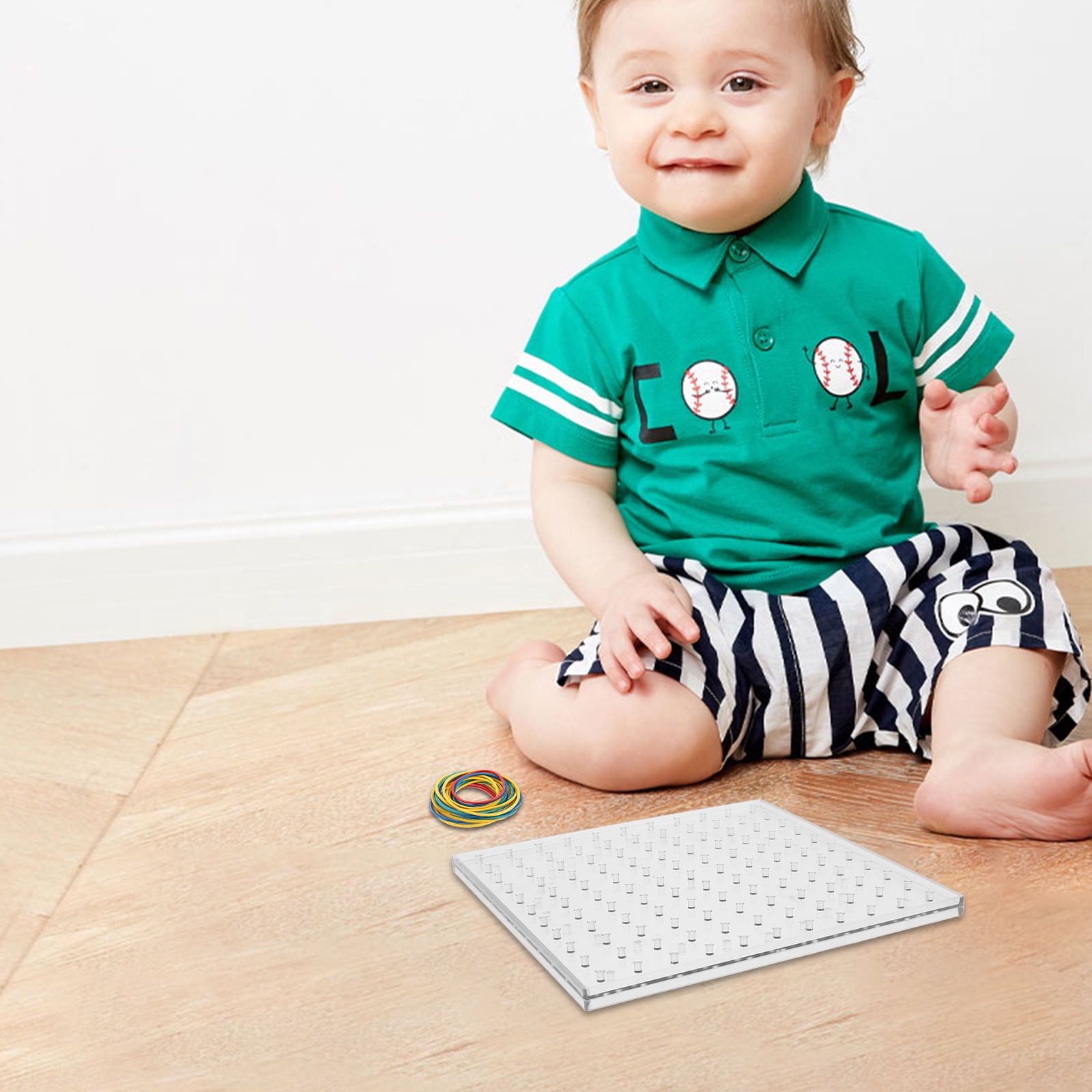 Hemoton 1 Set Pattern Making Board Geoboard Plaything Creative Play ...