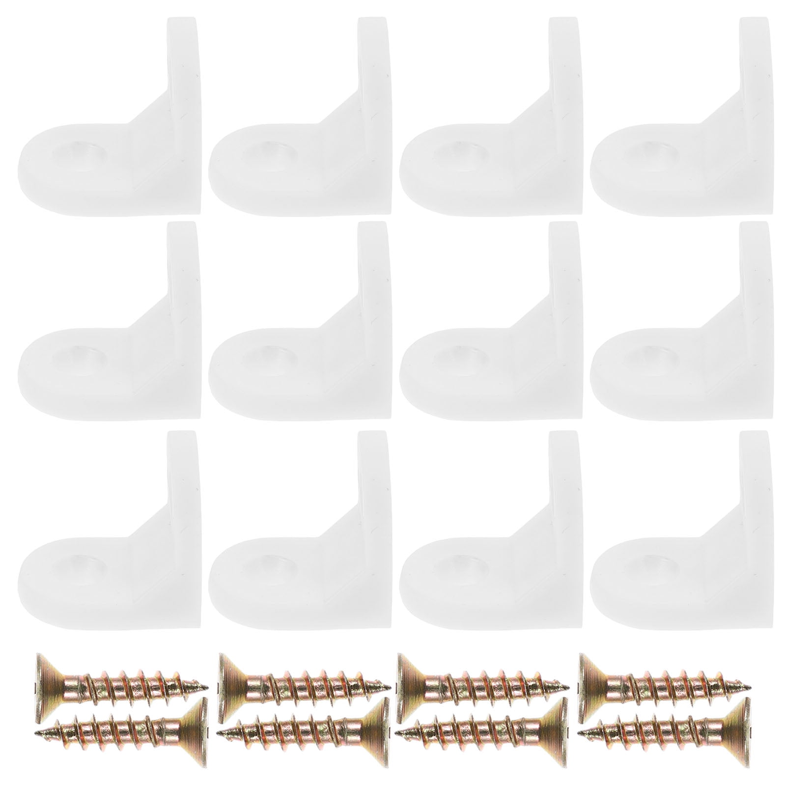 Hemoton 1 Set Plastic Furniture Corner Connectors L-Shaped Angle ...
