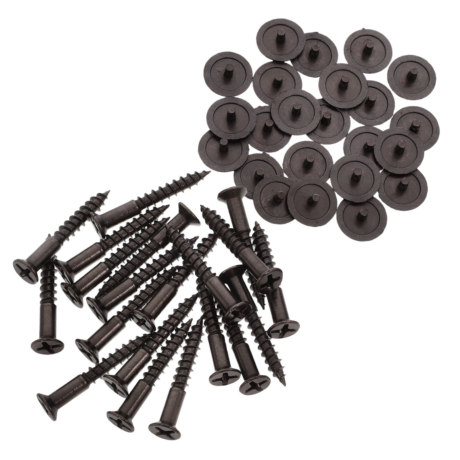Hemoton 1 Set Precision Decorative Screws Set With Caps Self Tapping ...