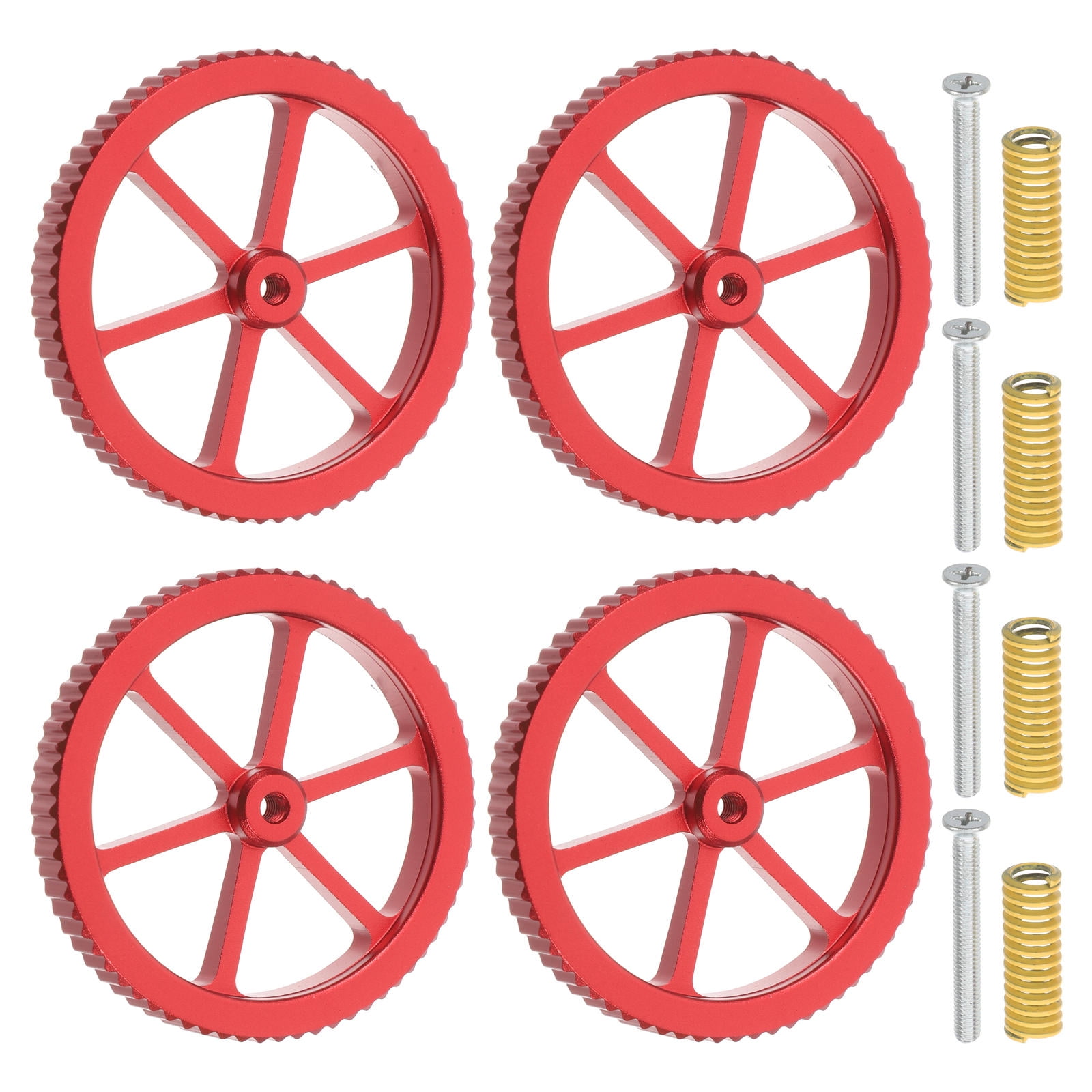 Hemoton 1 Set Printer Screw Hand Twist Nut 3d Printer Part Hand Twist Nut Replacement Die Spring ...