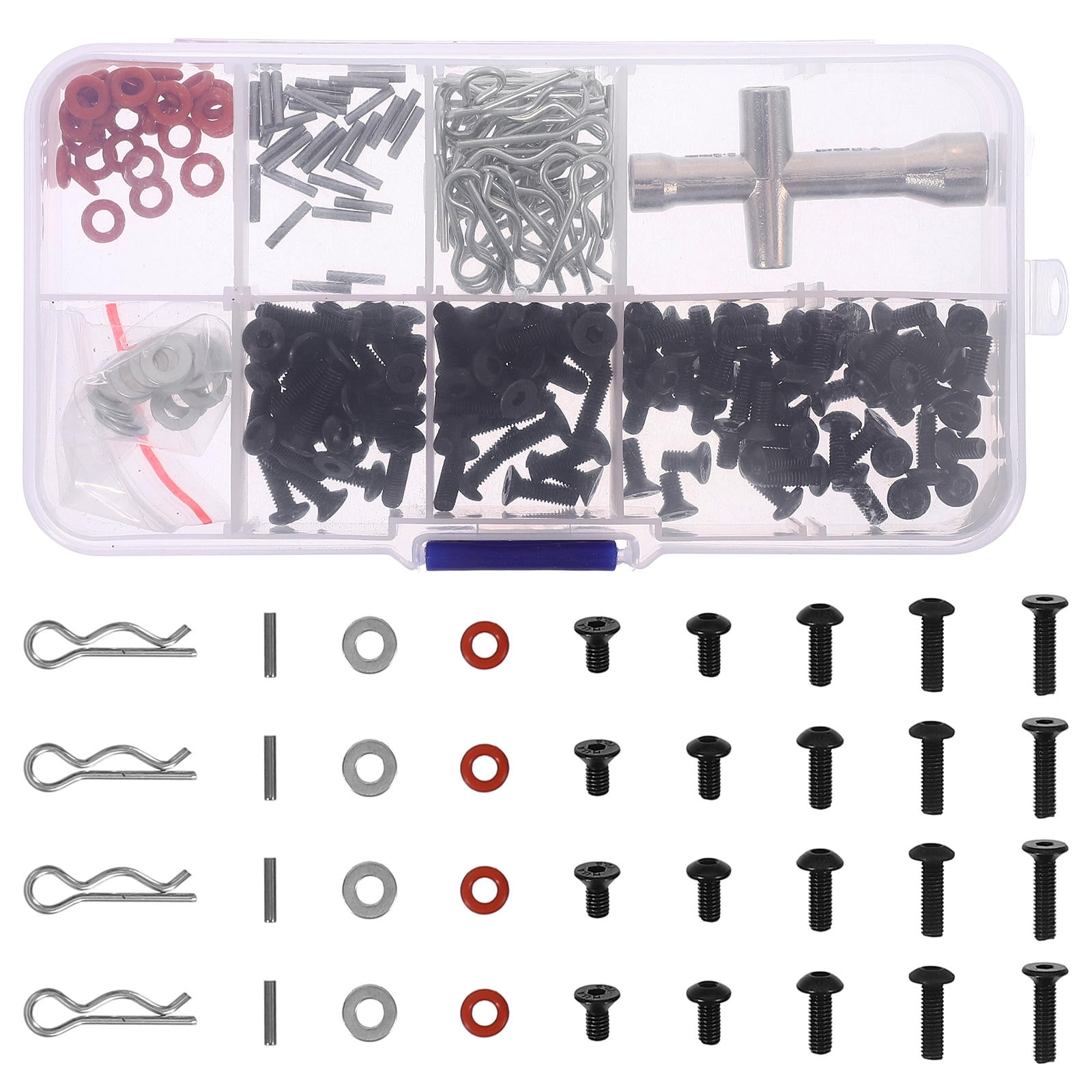 RC Screw Kit with Versatile Sizes and Wrenches for Home Repairs in ...