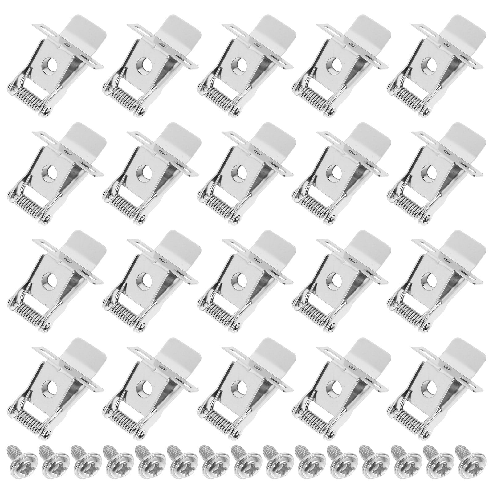 Hemoton 1 Set of Recessed Light Fixture Clips Spring Clamps Recessed ...