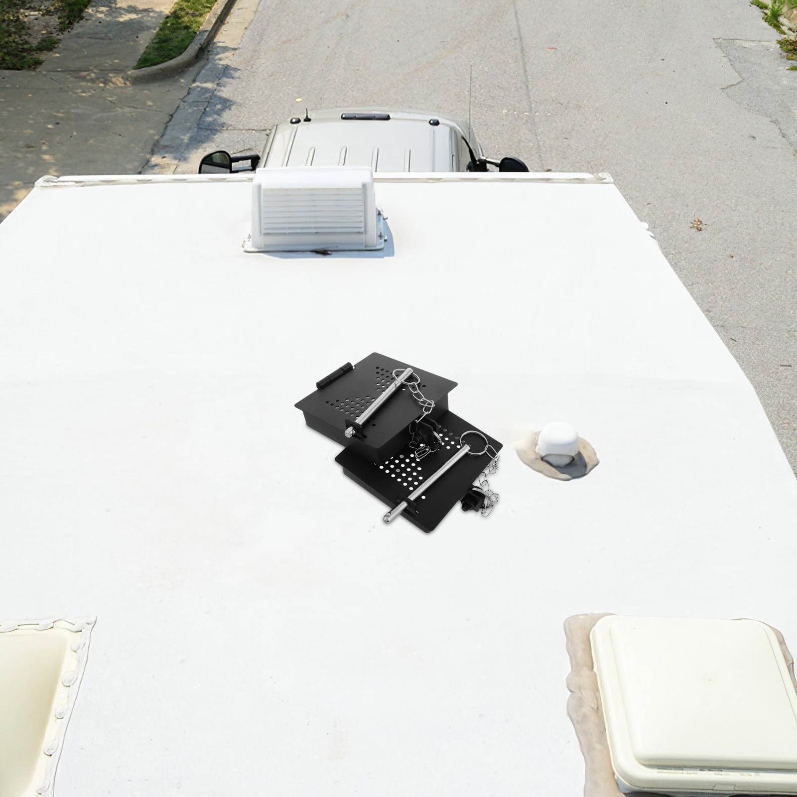 Hemoton 1 Set Reliable Rv Bumper End Cap Square Bumper Protector Cap ...