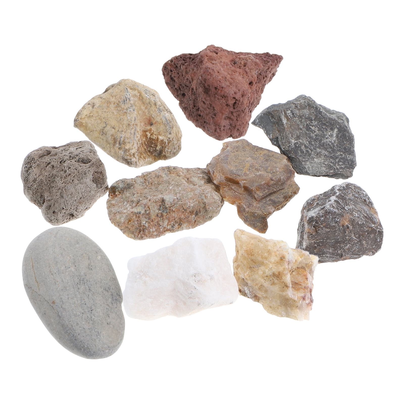 Hemoton 1 Set Rock And Mineral Collection Kit With Unique Specimens ...